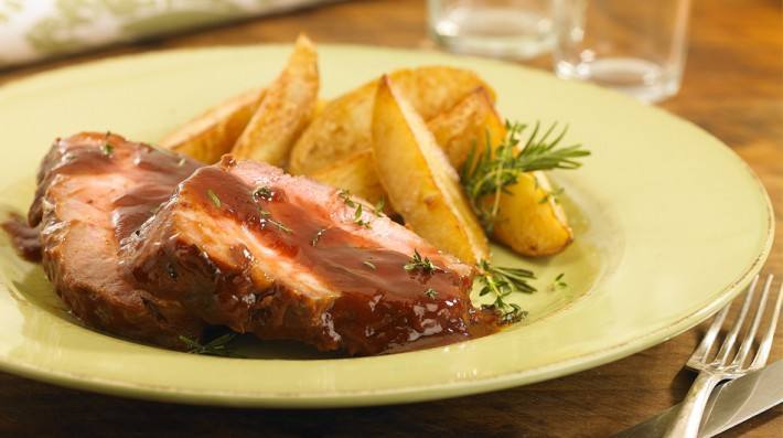 Bondiola Al Horno Con Hierbas Y Ketchup Recepedia