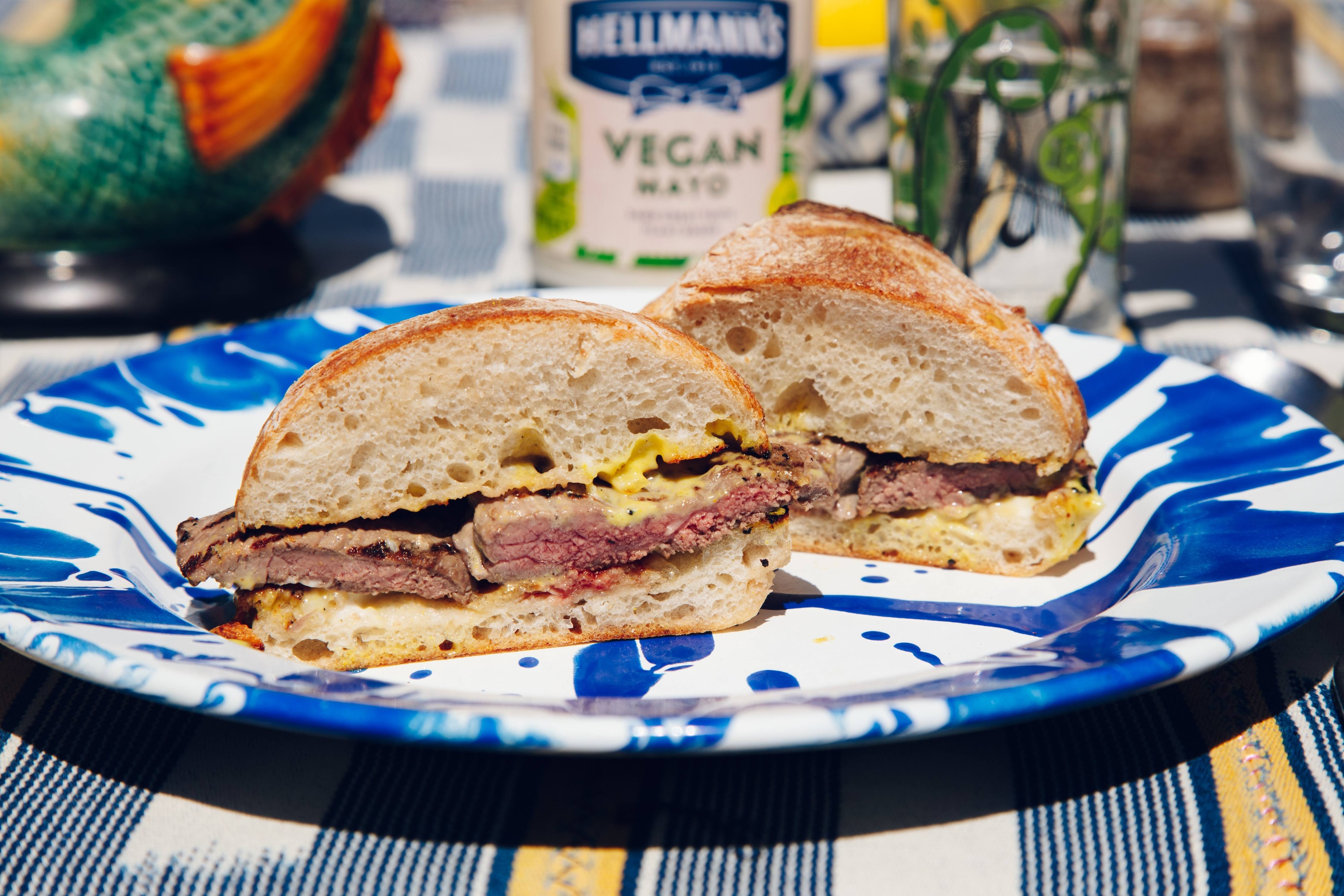 Portuguese Roast Beef Sandwich Roll On Portuguese Prego Steak Sandwich