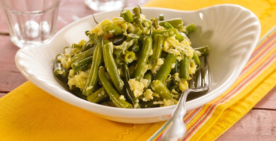 Ejotes con huevo | Recepedia