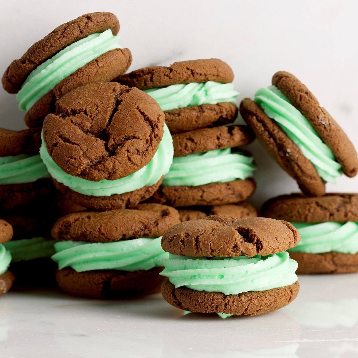 Galletas De Menta Y Chocolate
