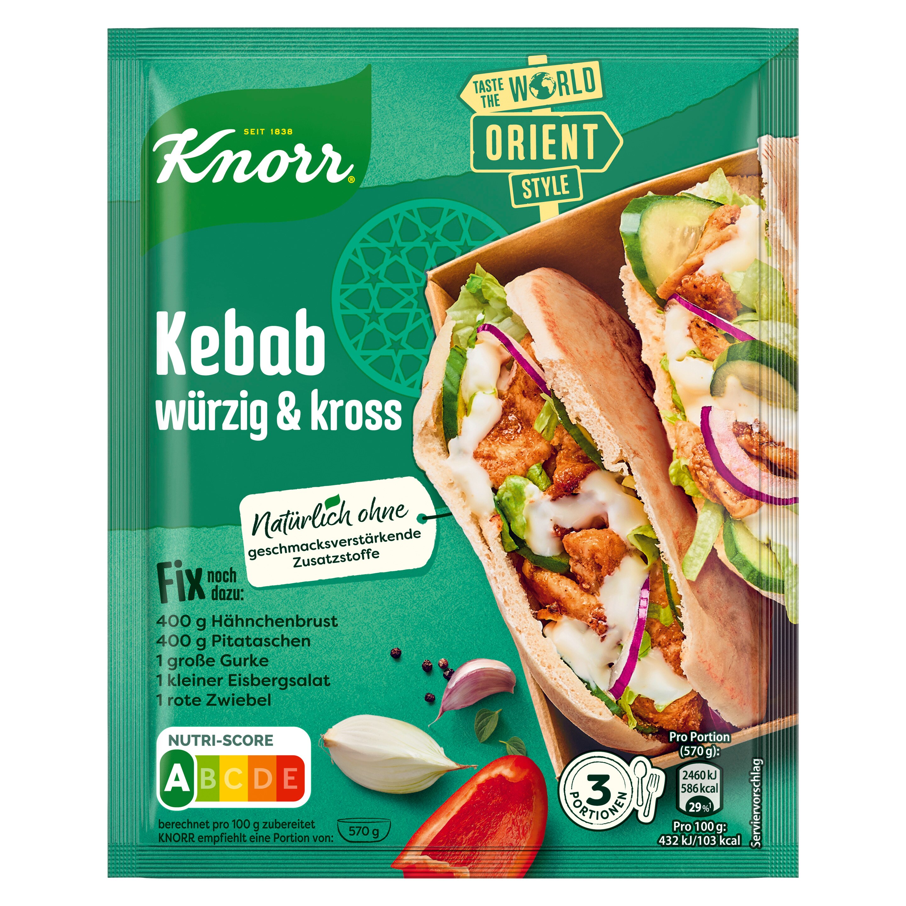 Knorr Fix Kebab 30 g | Knorr