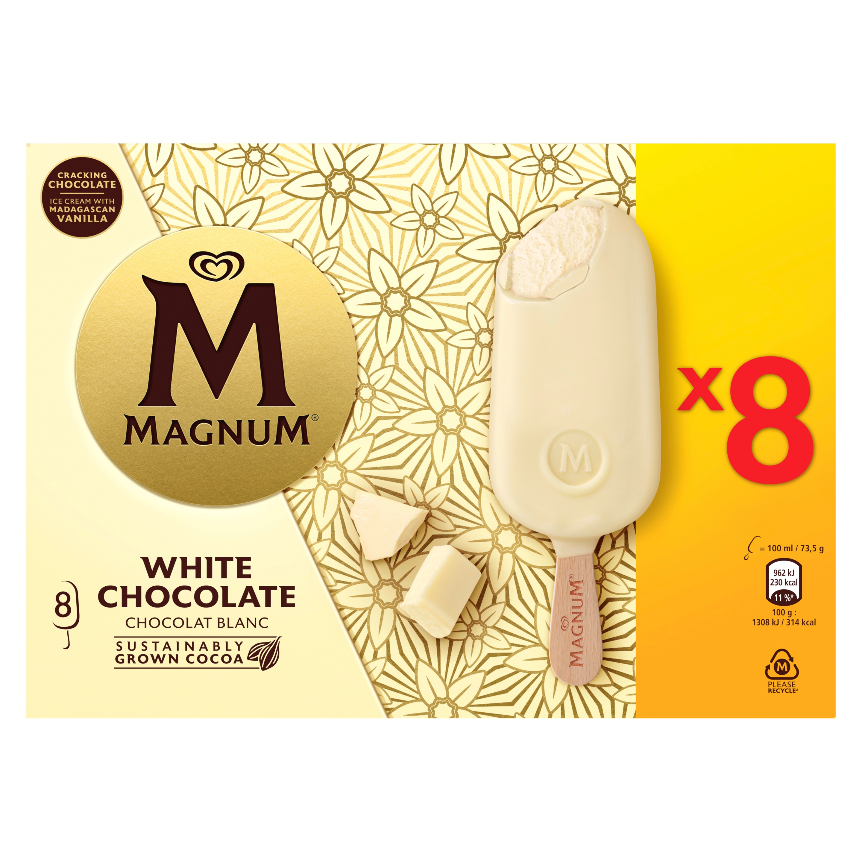 Magnum White 100ml 8MP | Magnum