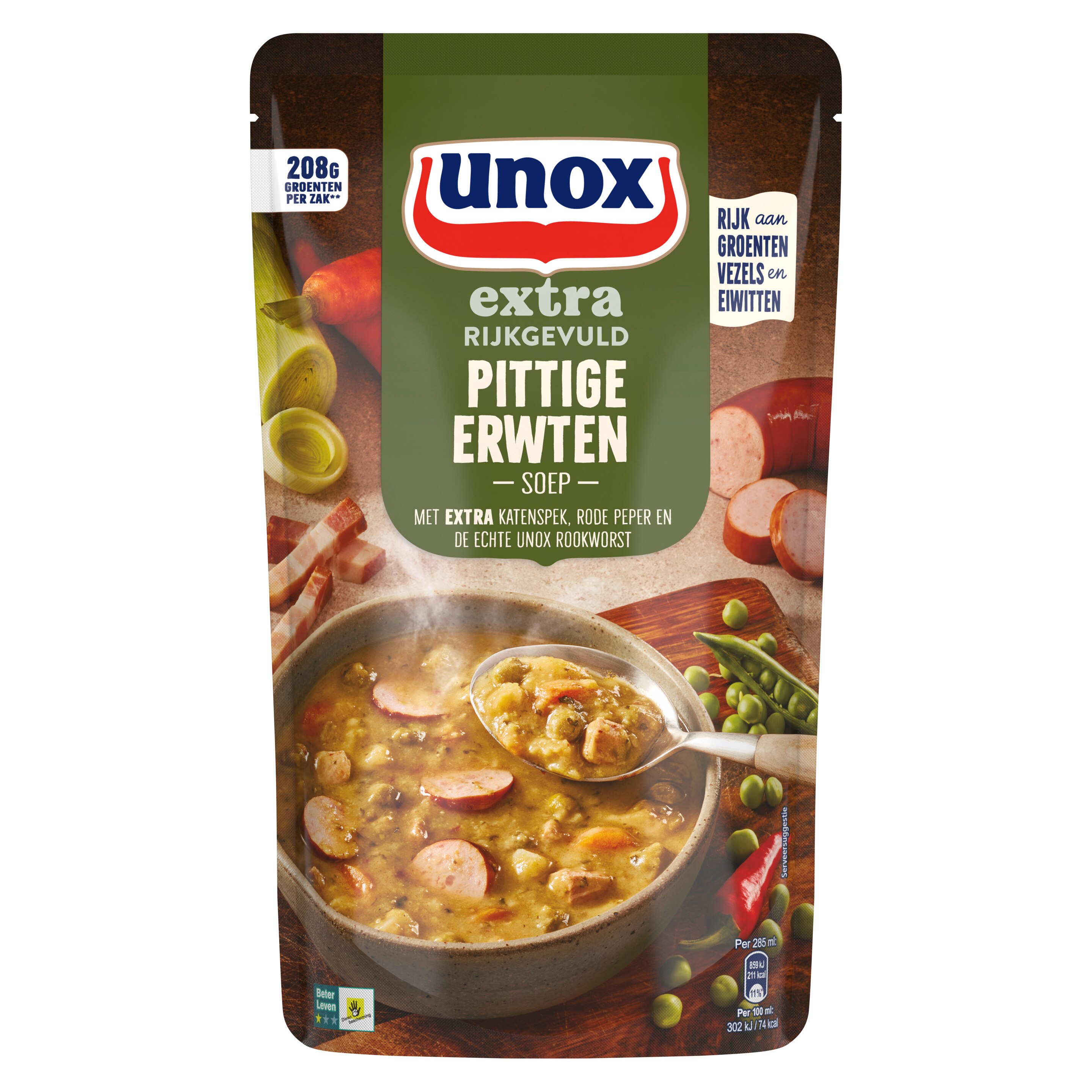 Pittige Erwtensoep | Unox