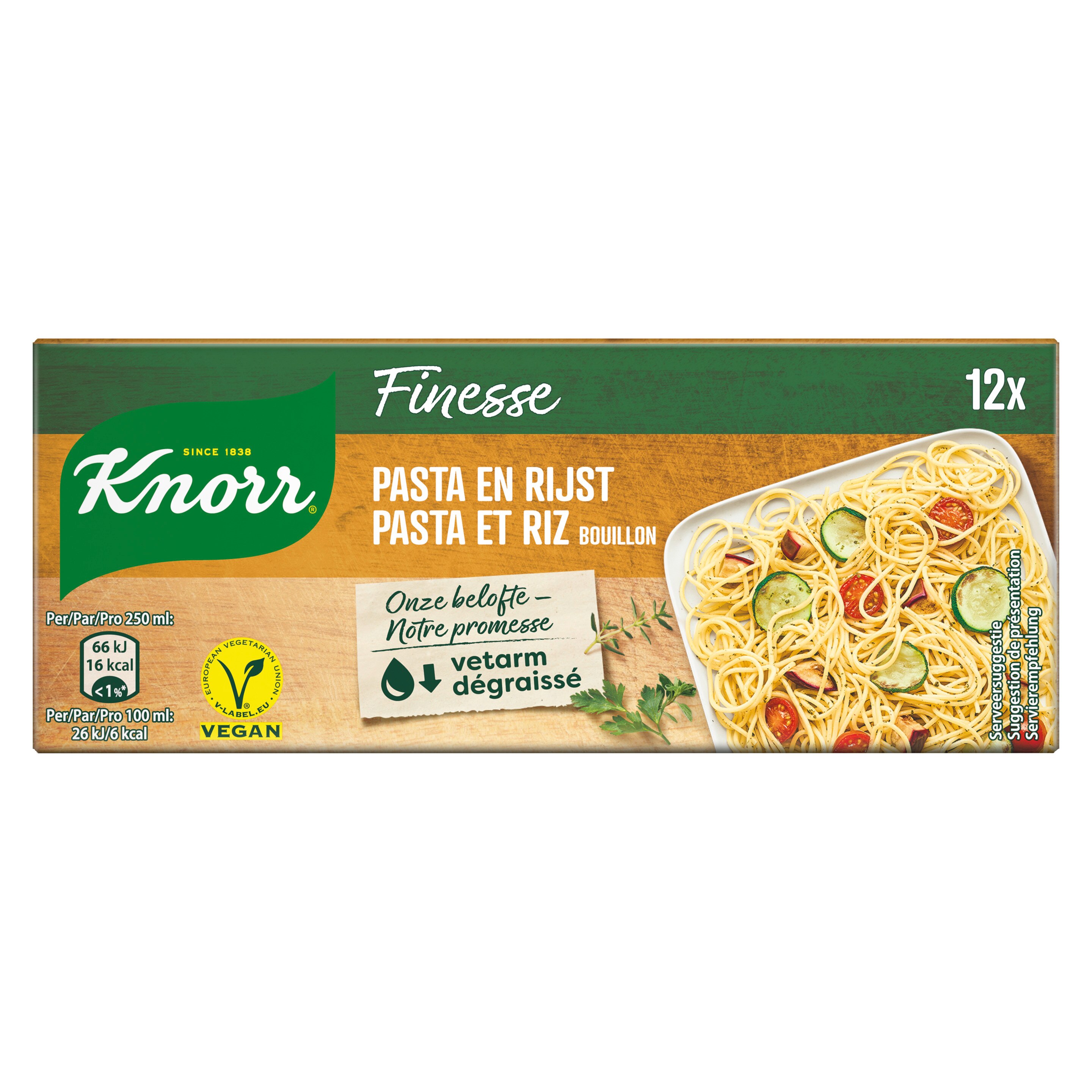 Pasta en Rijst 12 bouillonblokjes | België NL | Knorr