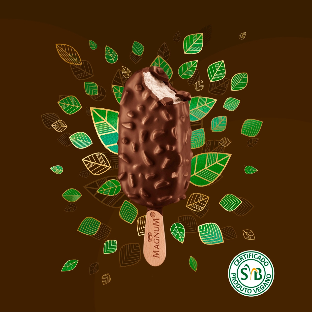 Magnum: irresistível por fora e delicado por dentro | Kibon