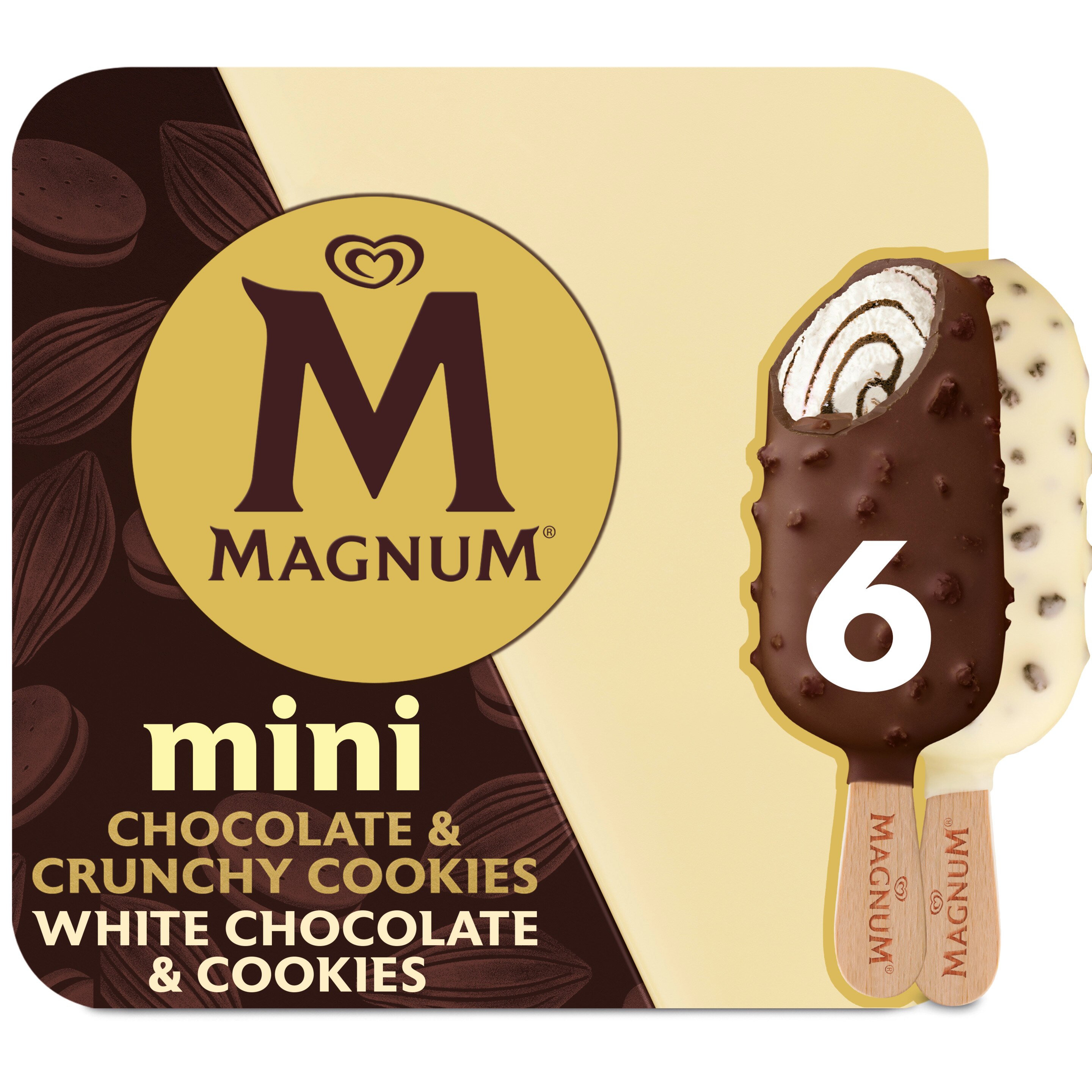 Magnum Mini Collection Premium Cookie Mix 6 x 55 ml | Magnum Schweiz