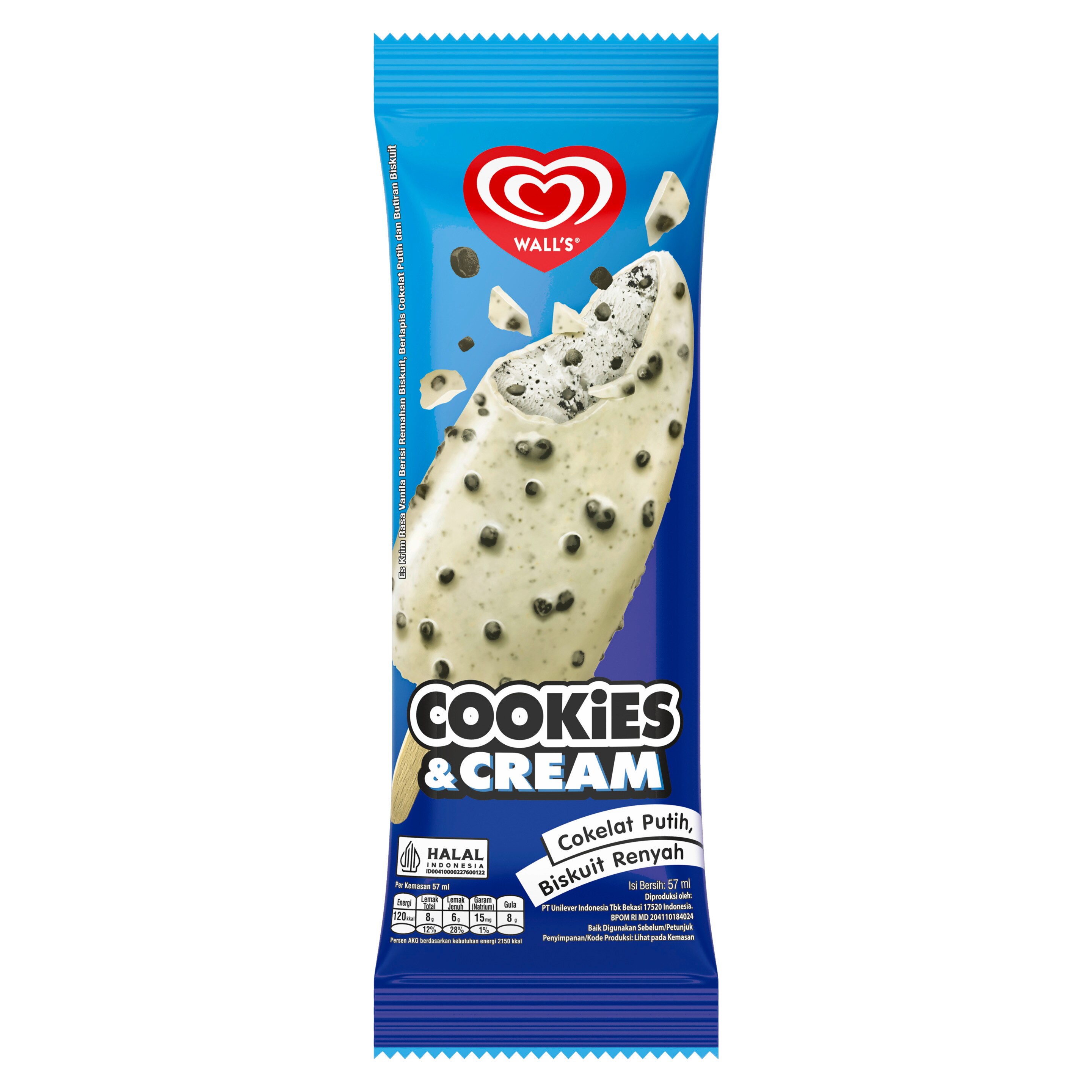 Wall's Cookies & Cream Oreo Vanilla | Wall's Indonesia