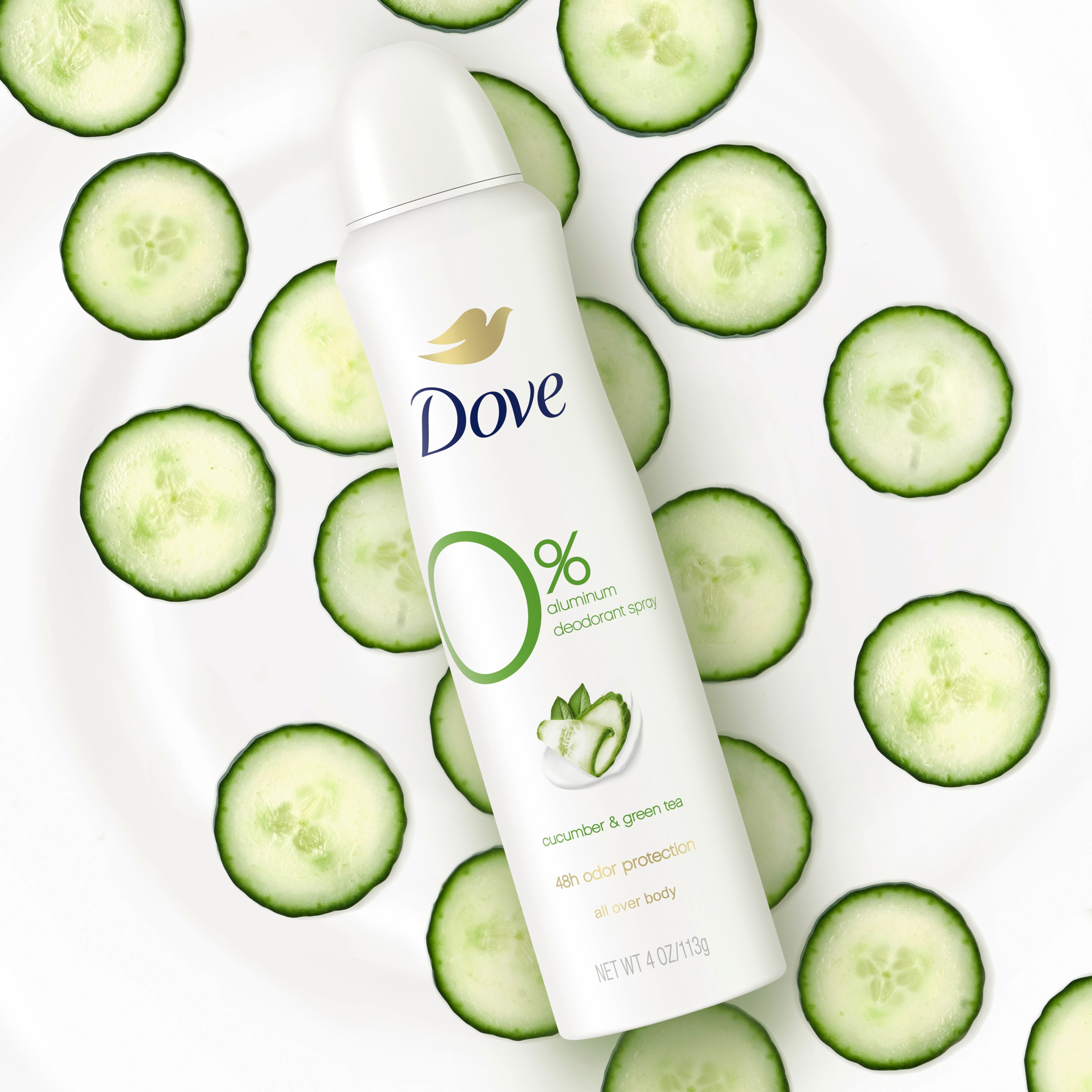 Aluminum-Free Spray Deodorants | Dove