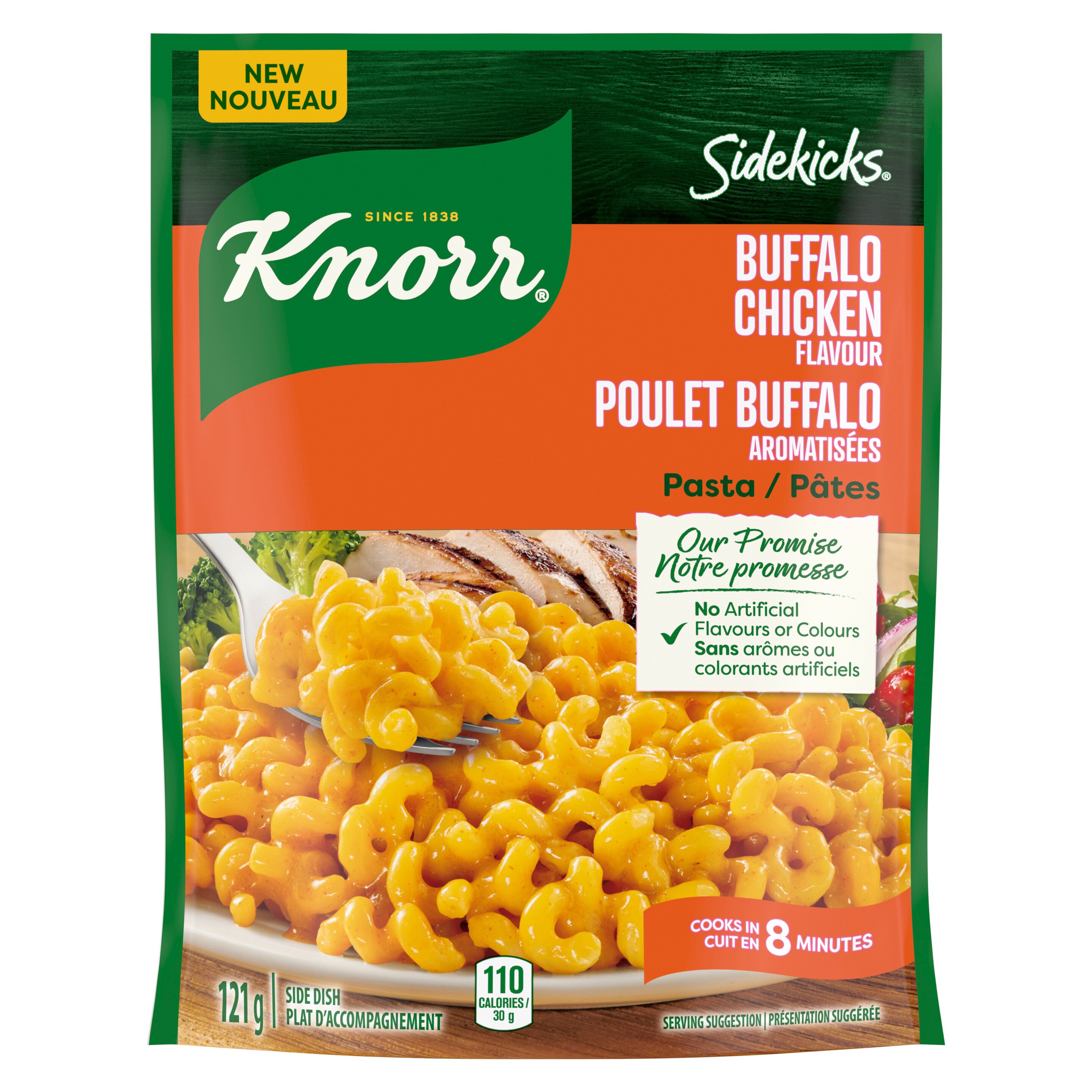 Sidekicks® Buffalo Chicken Flavour Pasta Side Dish | Knorr CA