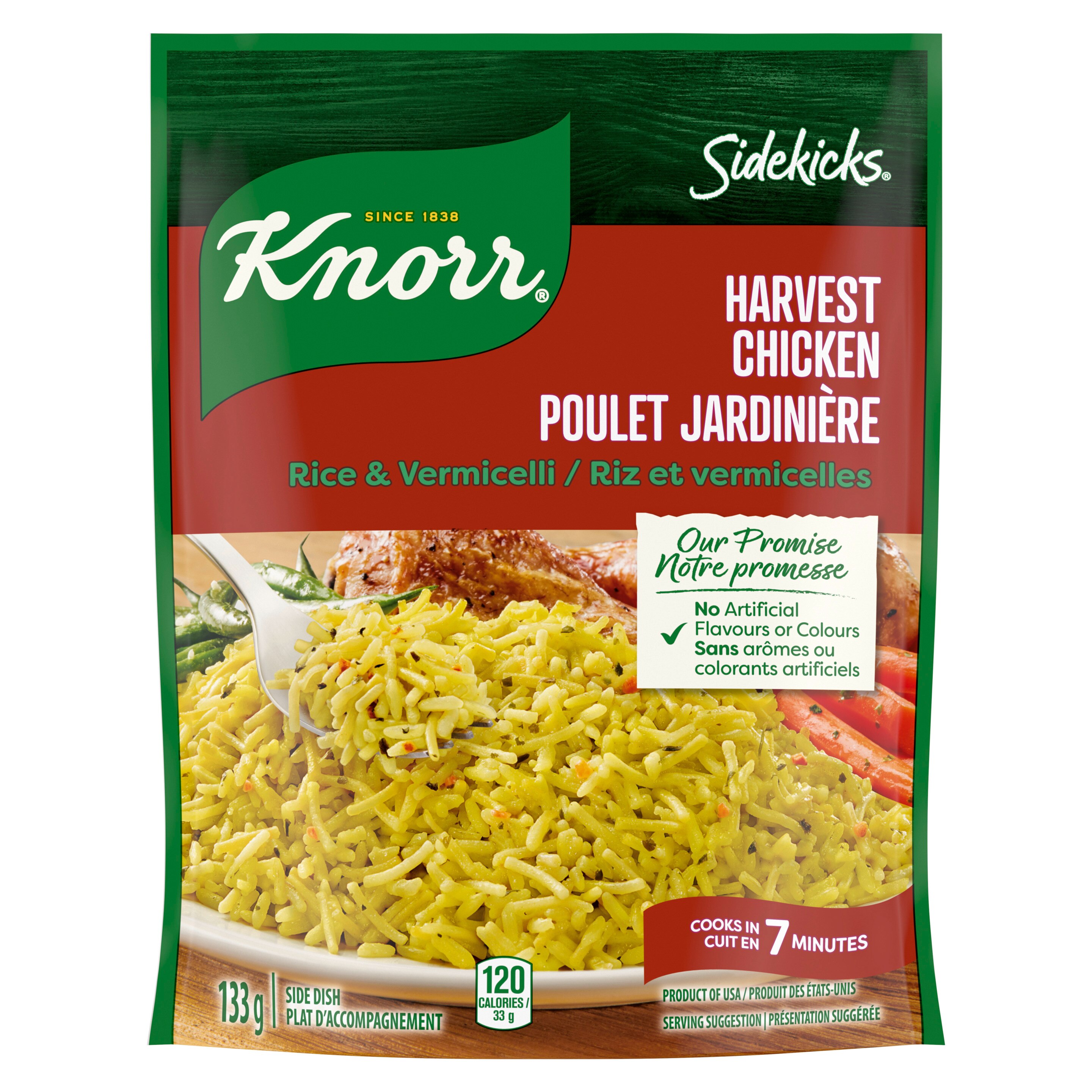 Sidekicks® Harvest Chicken Rice Side Dish | Knorr CA