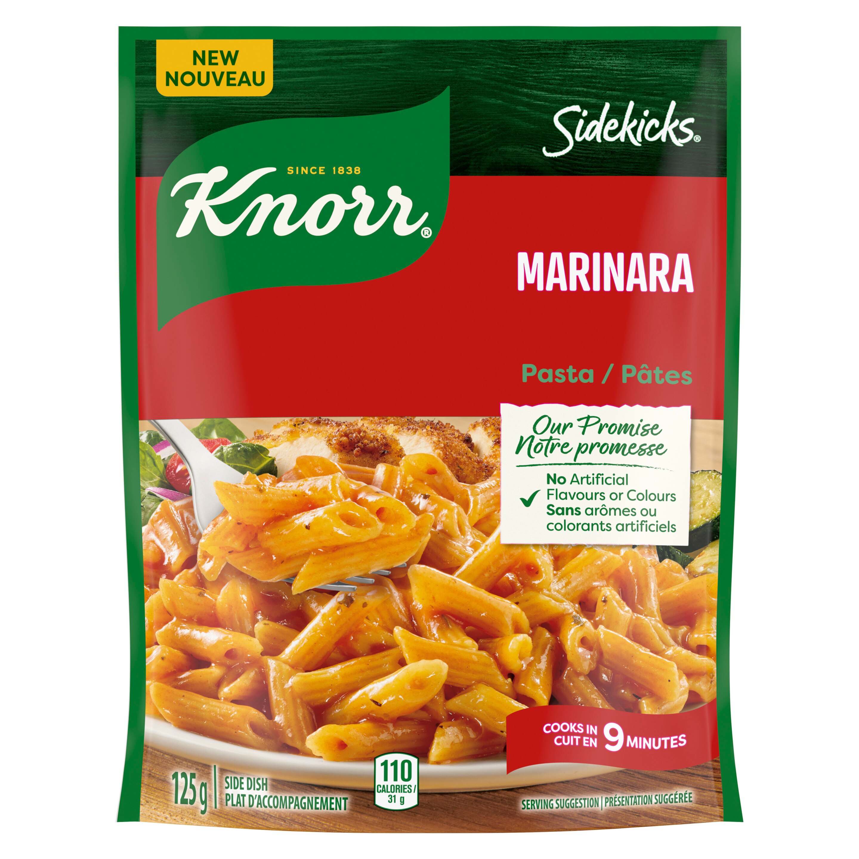 Sidekicks® Marinara Pasta Side Dish | Knorr CA
