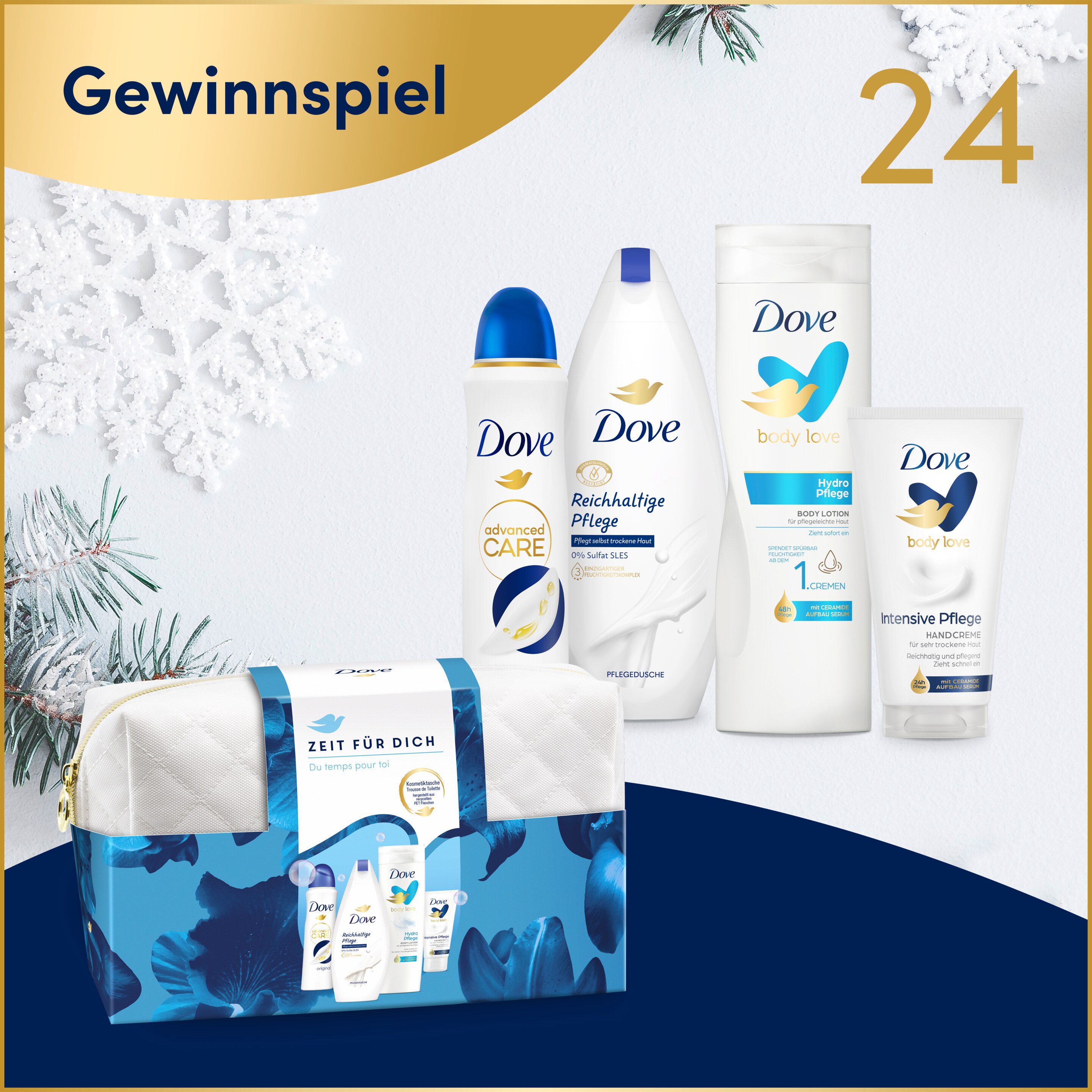 Digitaler Adventskalender | Dove Kampagnen - Dove