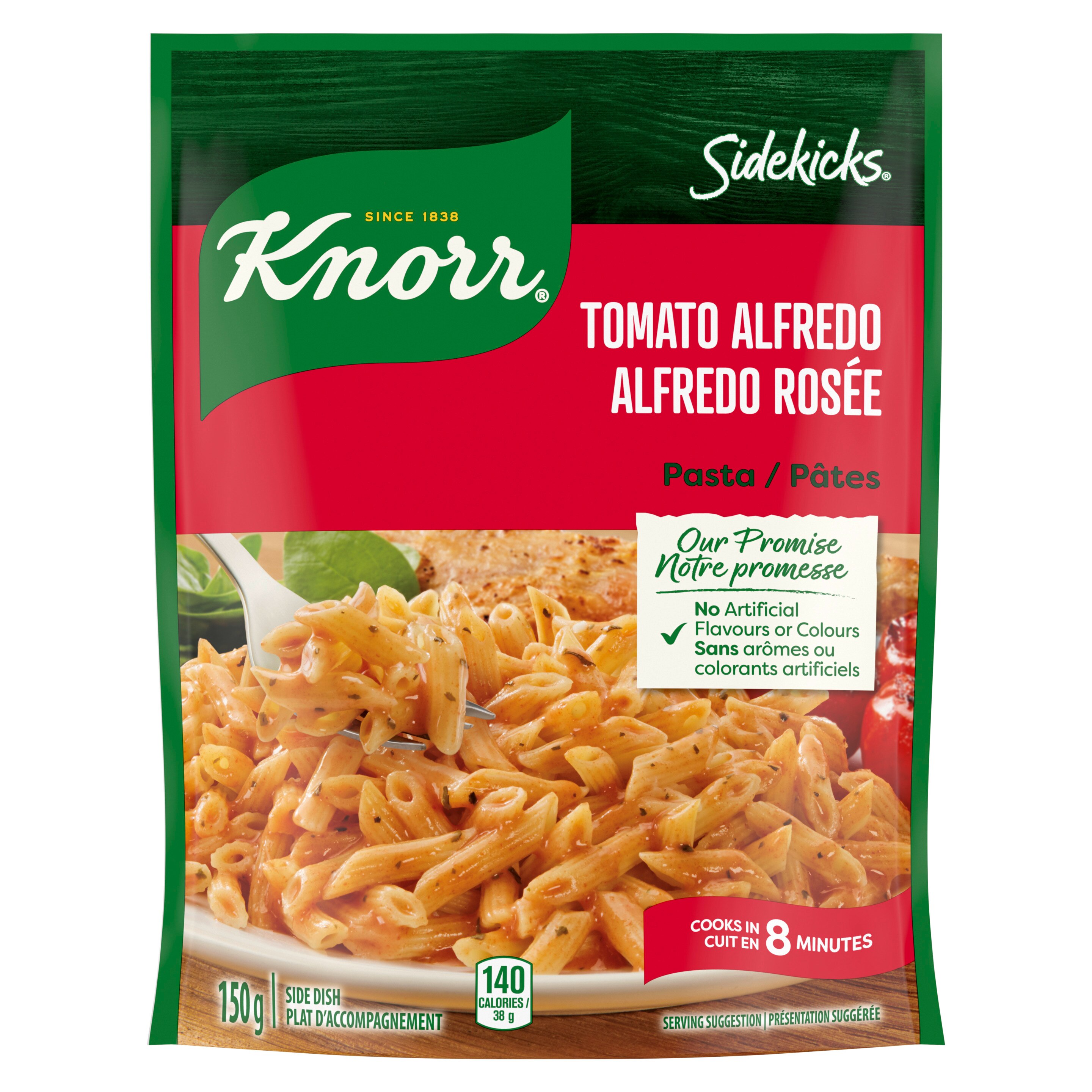 Sidekicks® Tomato Alfredo Pasta Side Dish | Knorr CA
