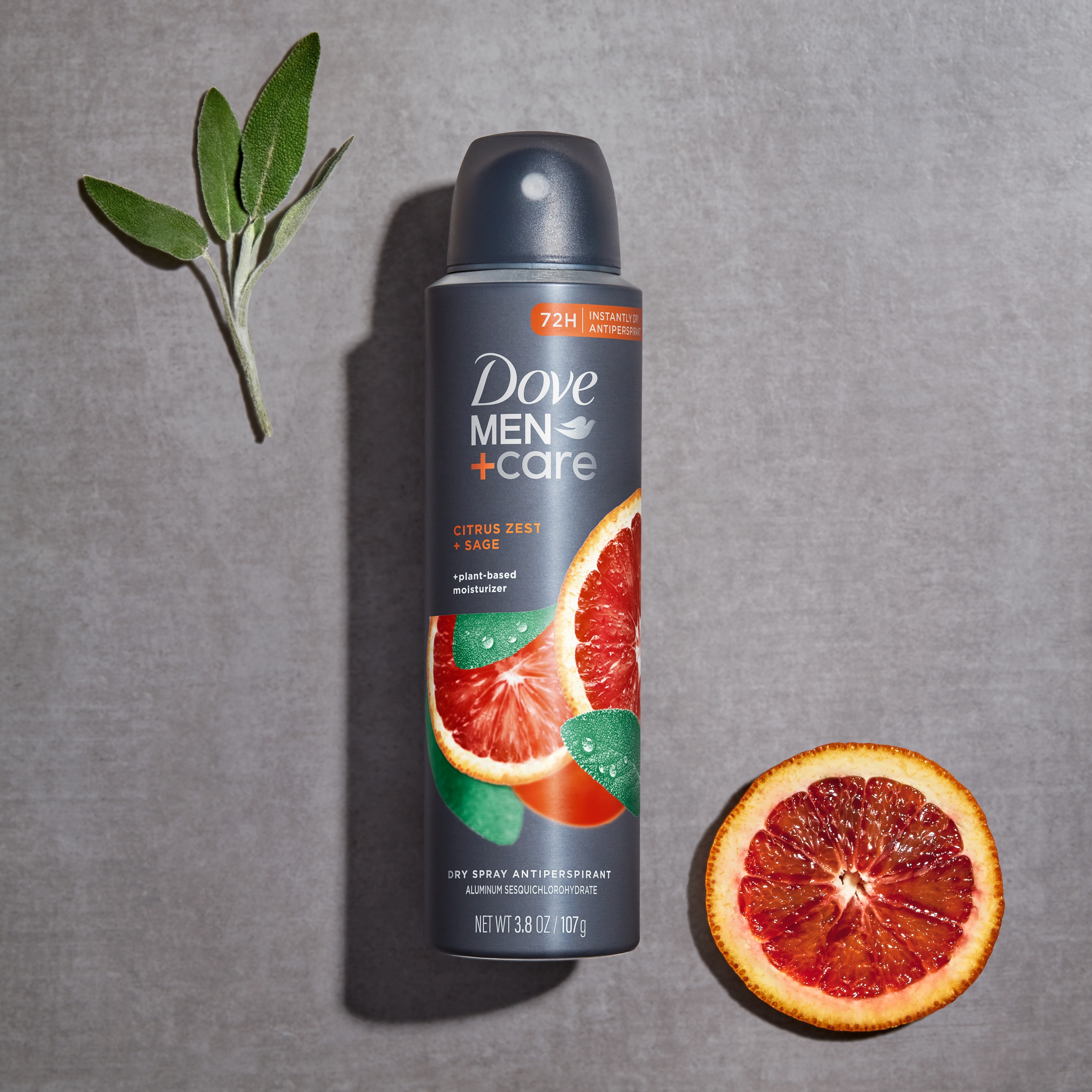 Citrus Zest + Sage Antiperspirant – Dove Men+Care | Dove