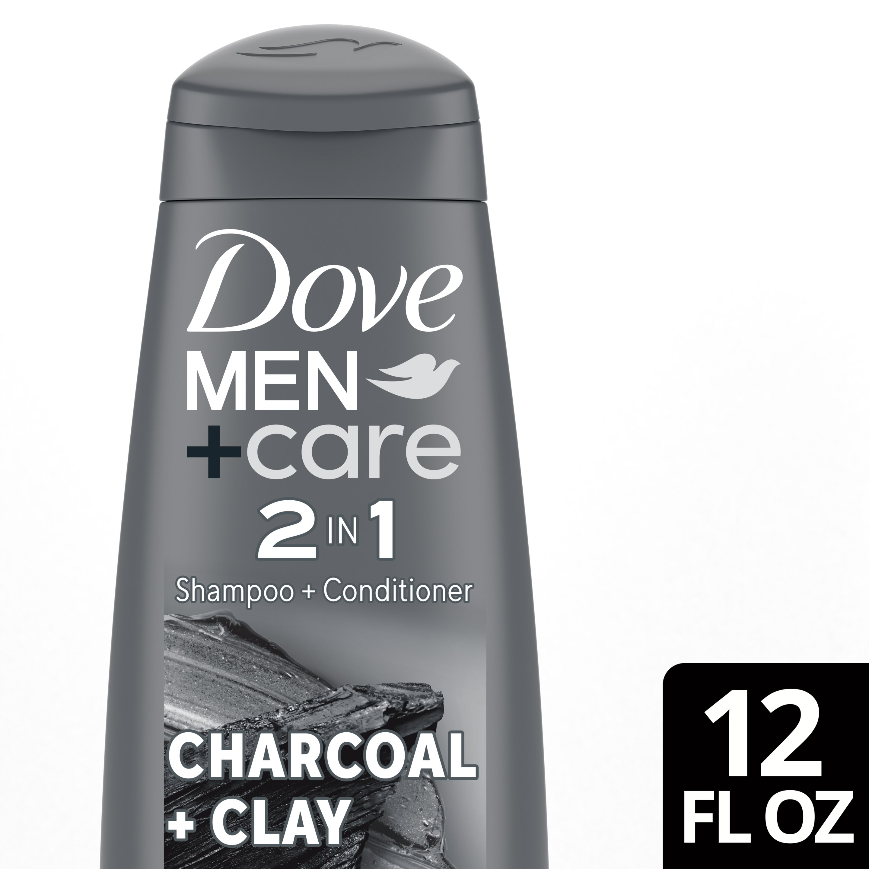 Men Care Charcoal Clay Purifying Shampoo Dove