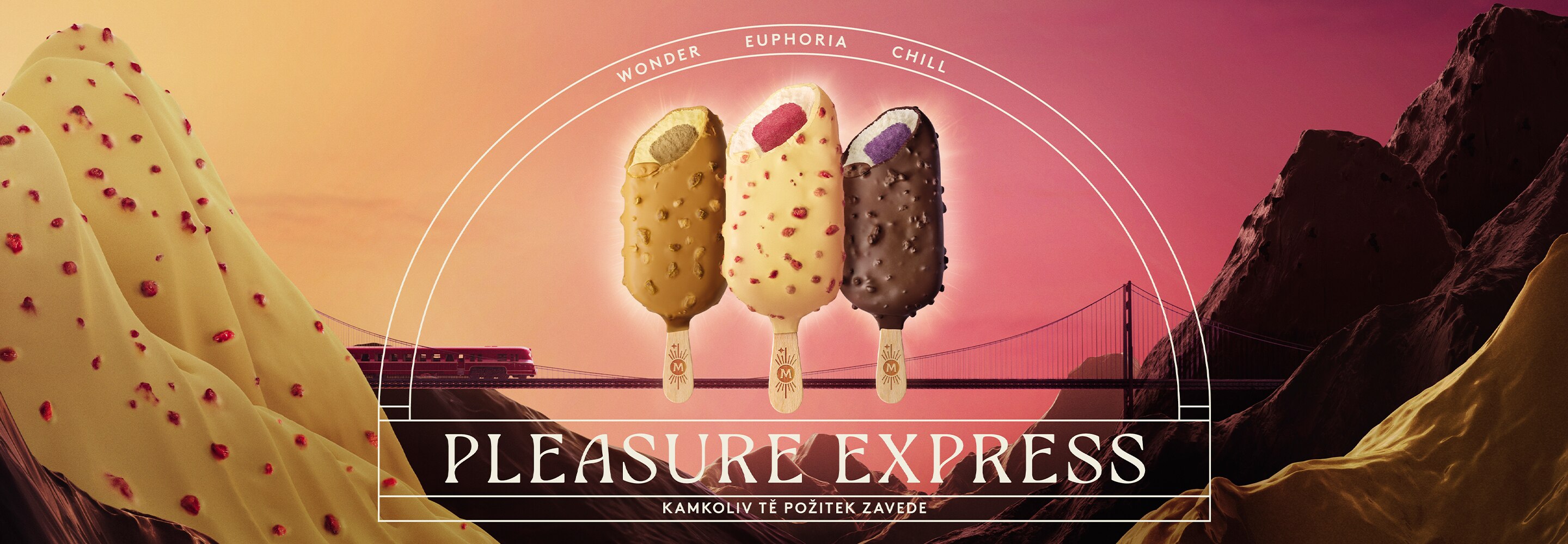 Magnum Pleasure Express | Algida Czech