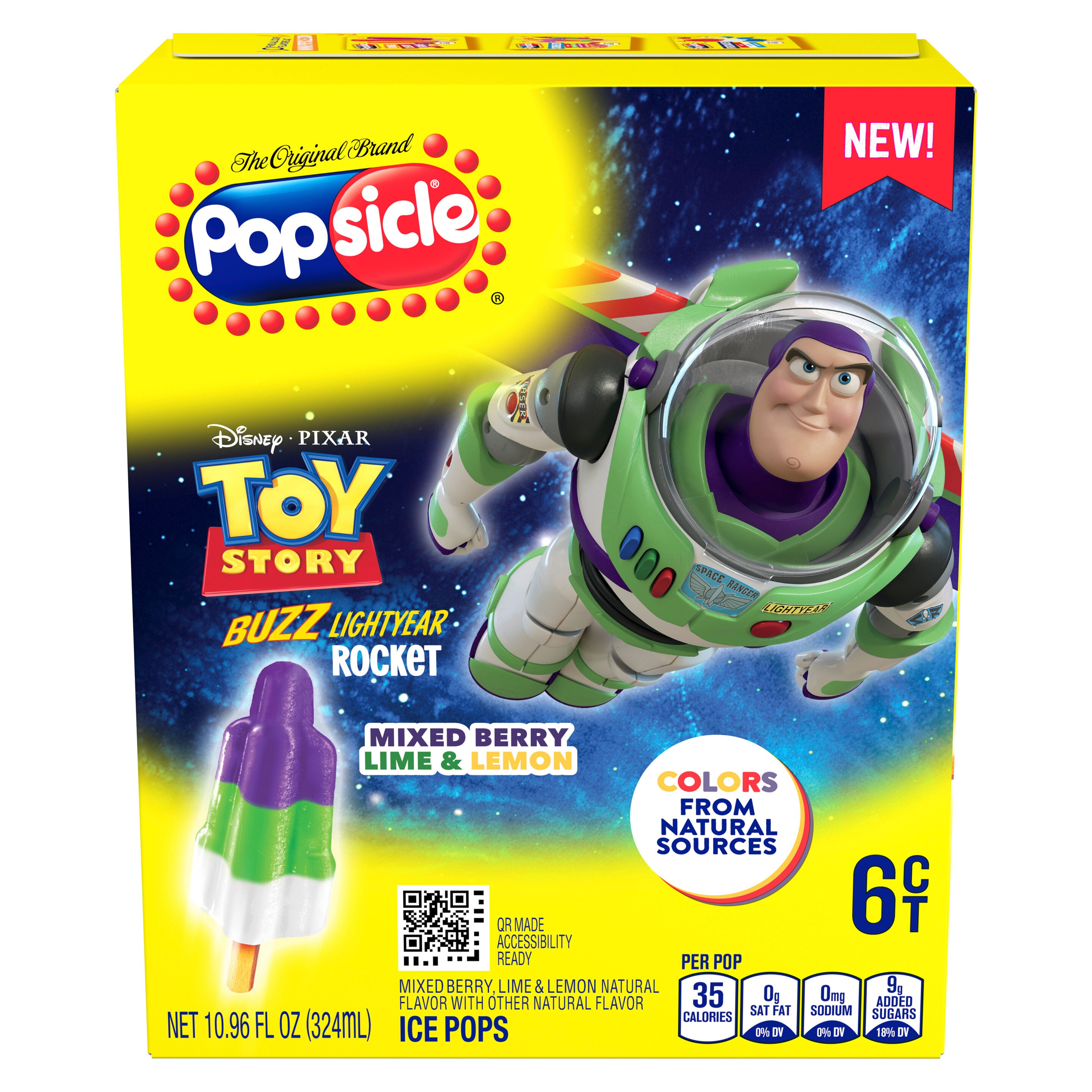 Buzz Lightyear Rocket Ice Pops | Popsicle® | Popsicle®