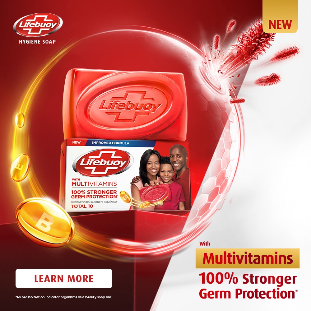 Introducing New Lifebuoy, Now with Multivitamins | Lifebuoy