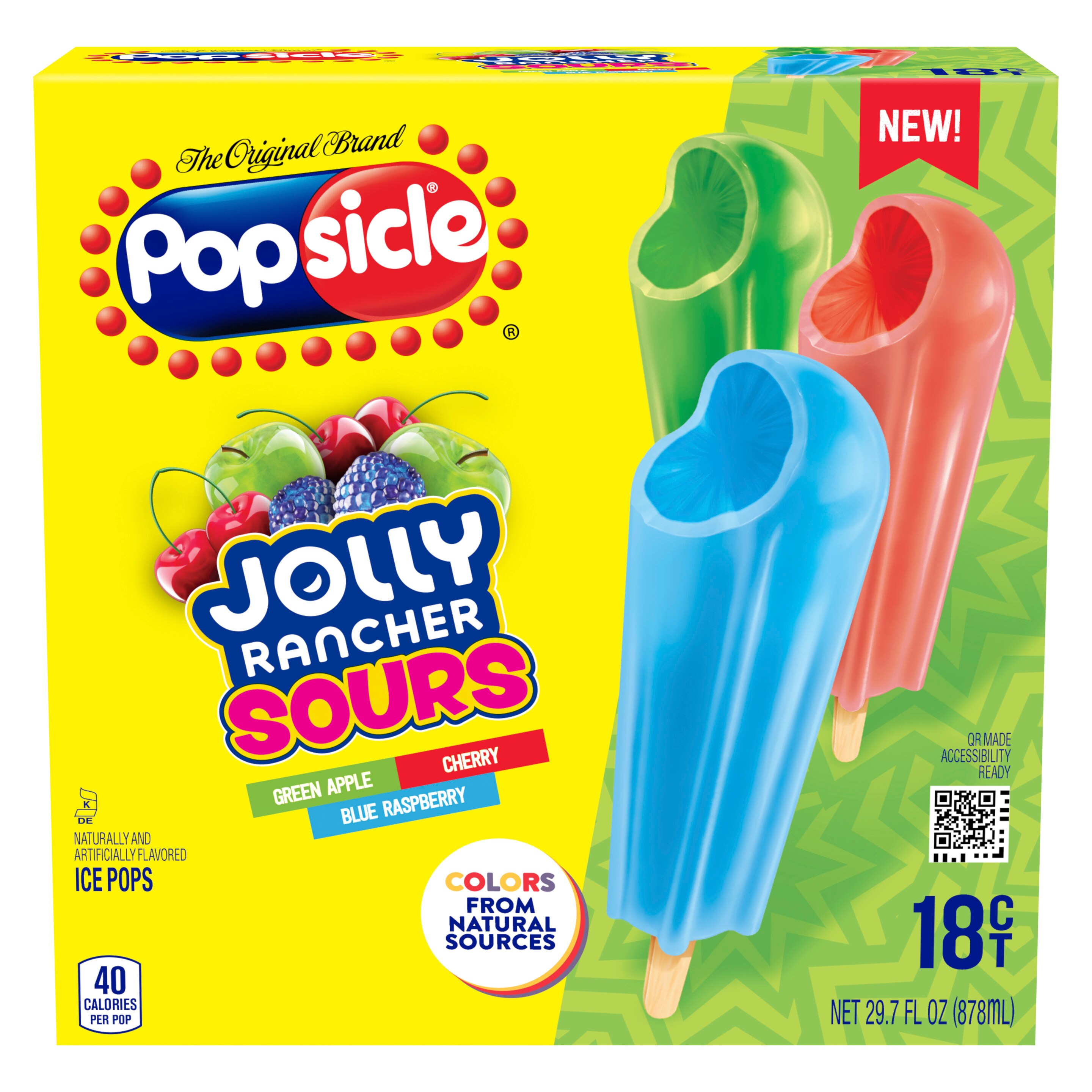 JOLLY RANCHER Sours Ice Pops | Popsicle® | Popsicle®