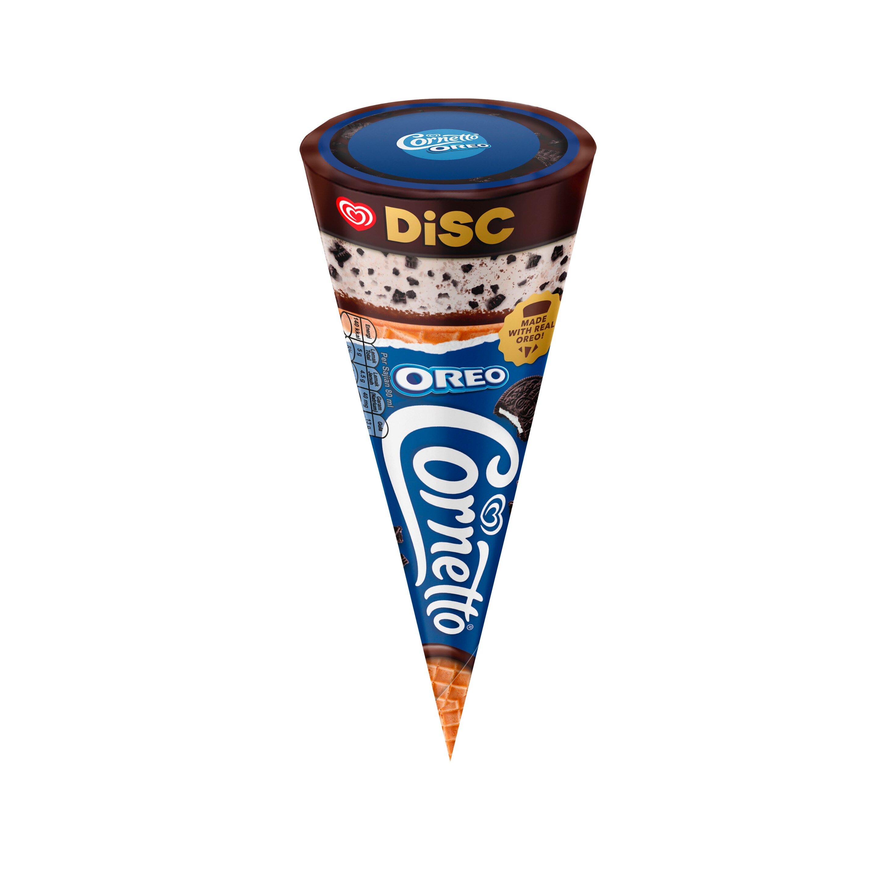 Cornetto Disc Oreo | Wall's Indonesia