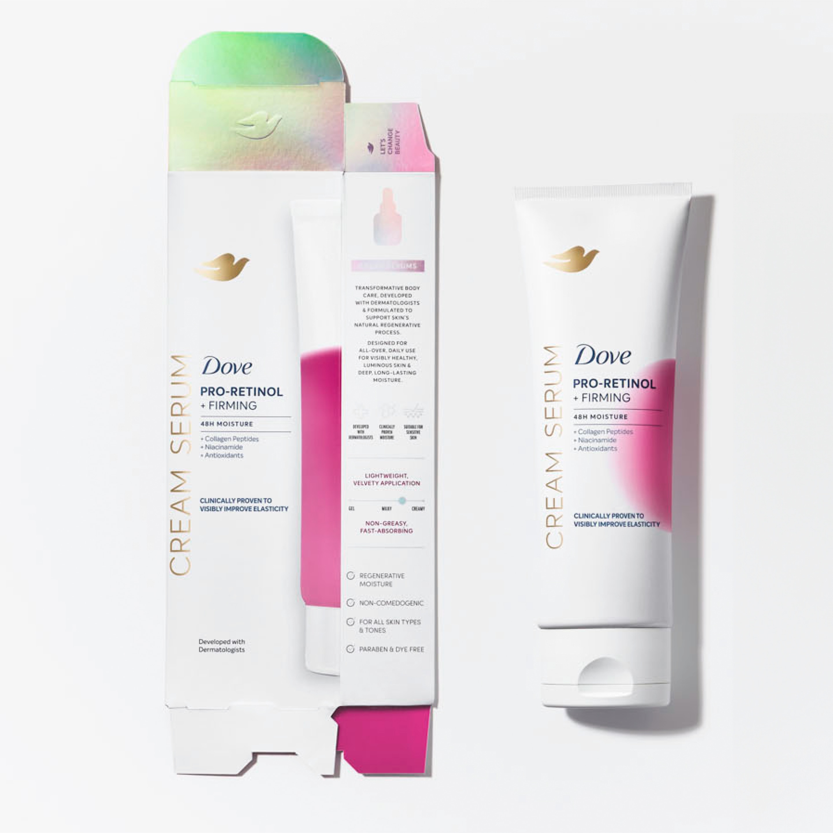 Pro-Retinol + Firming Cream Serum | Dove