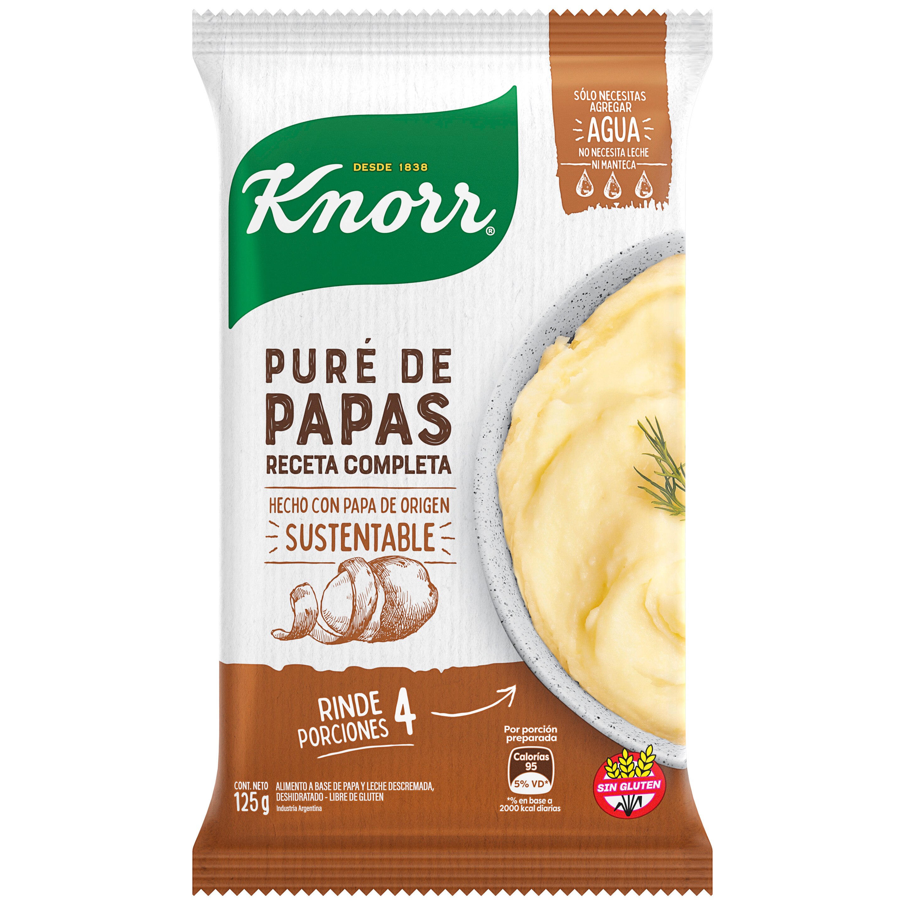 Puré de Papas Receta Completa