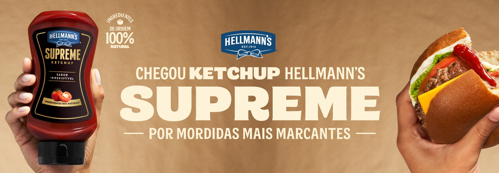 Ketchup Hellmann's Supreme | Hellmann's BR