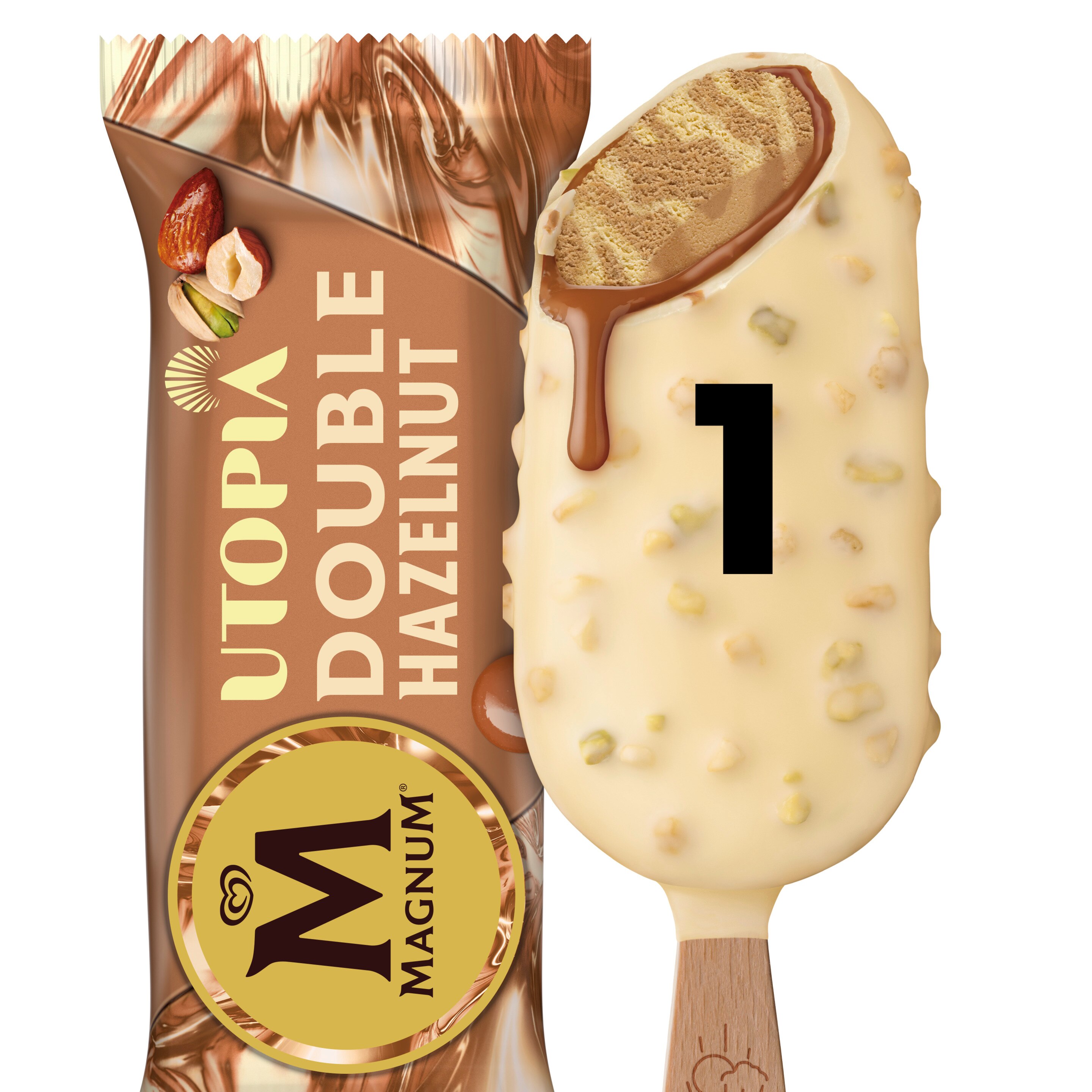 Magnum Utopia Double Hazelnut 1 x 85 ml | Magnum Österreich