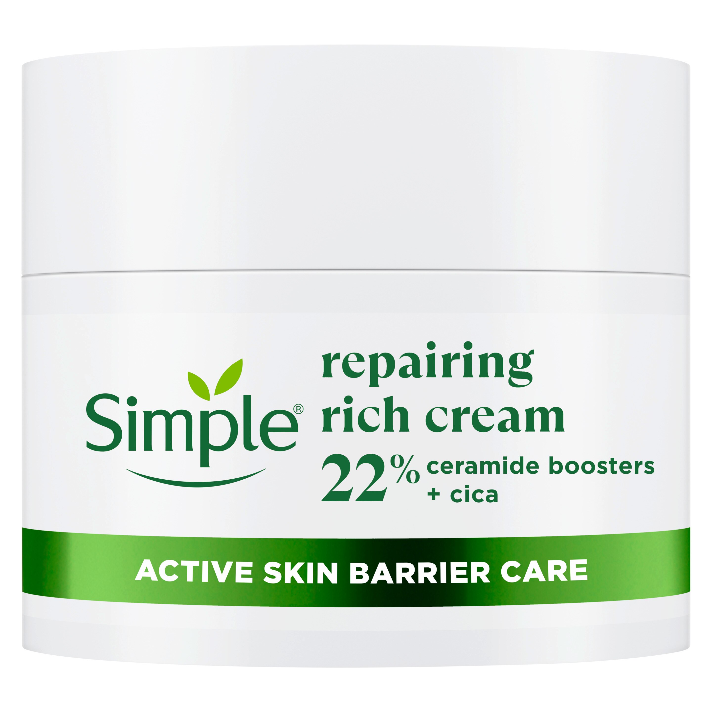 Repairing Rich Face Cream Moisturiser | Simple® Skincare