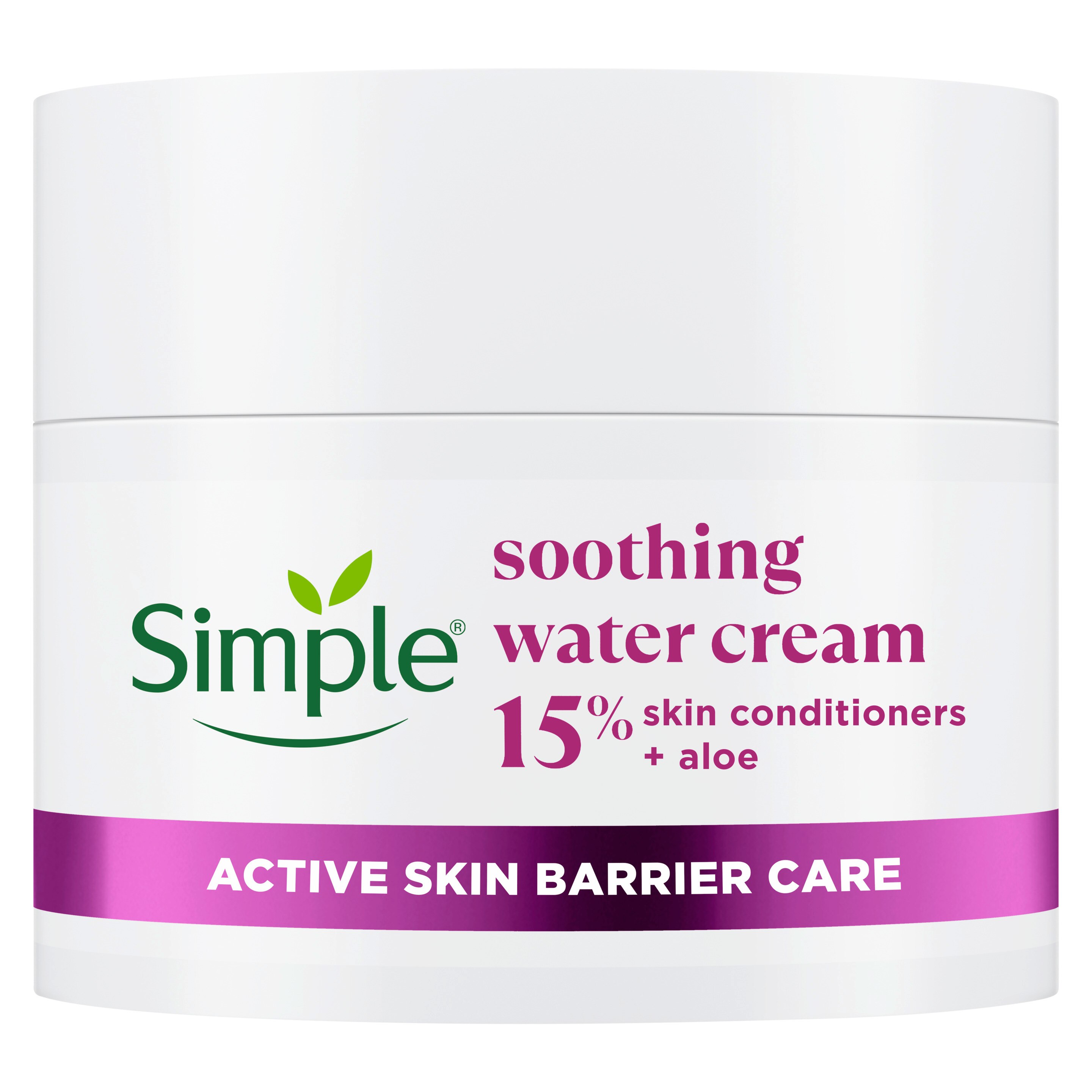 Soothing Water Face Cream Moisturiser | Simple® Skincare
