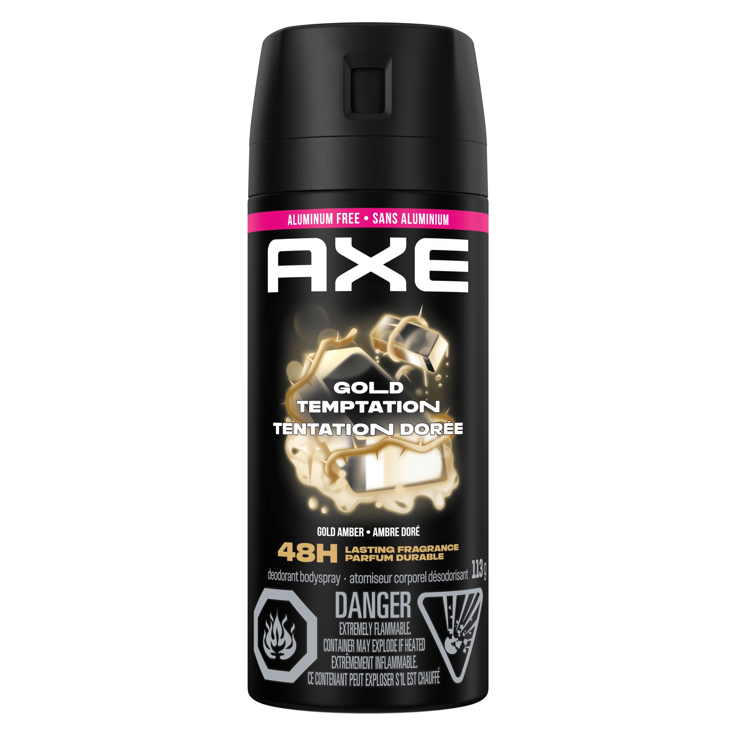Gold Temptation Deodorant Body Spray 48H Protection | Axe