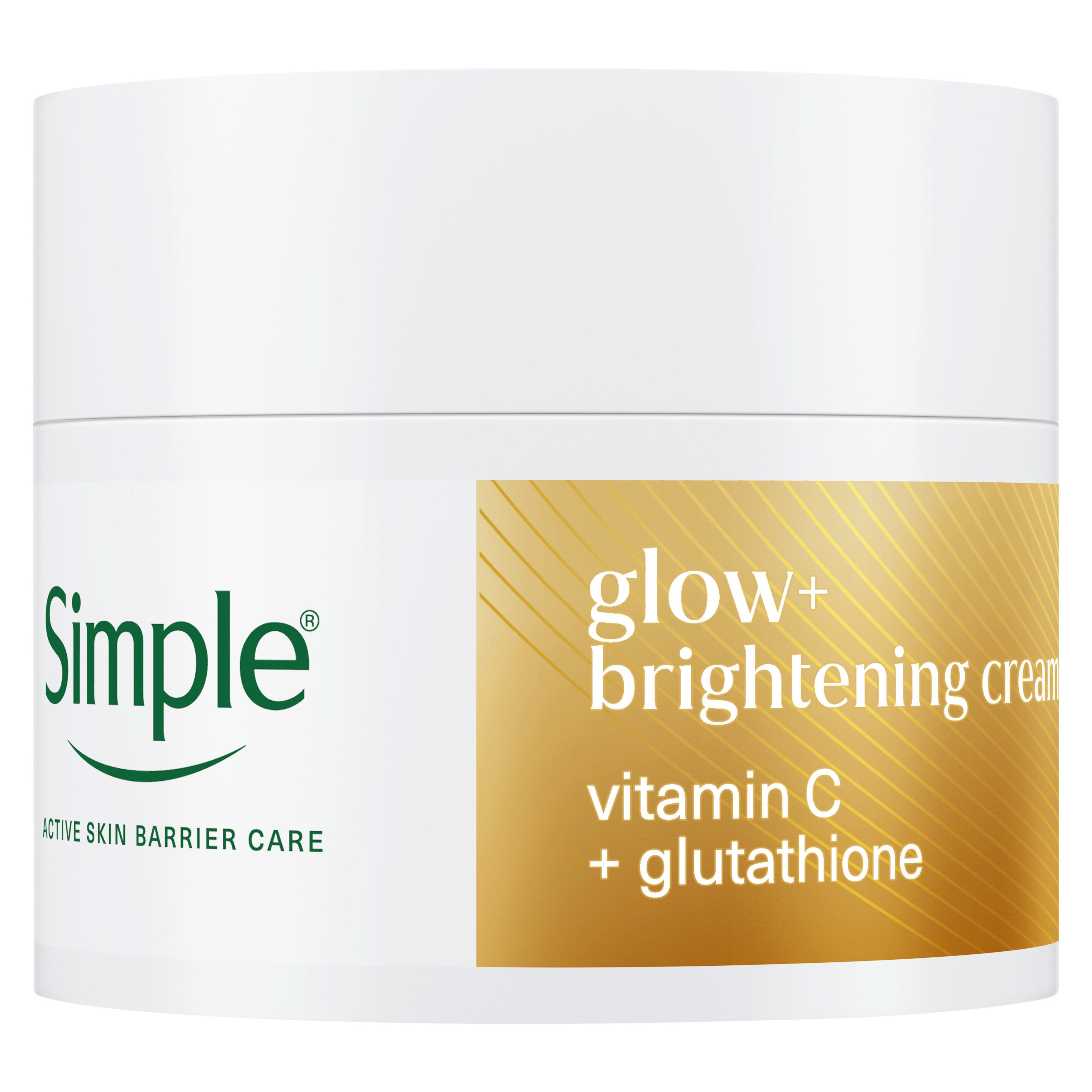 Glow+ Brightening Face Cream Moisturiser | Simple® Skincare | Simple ...
