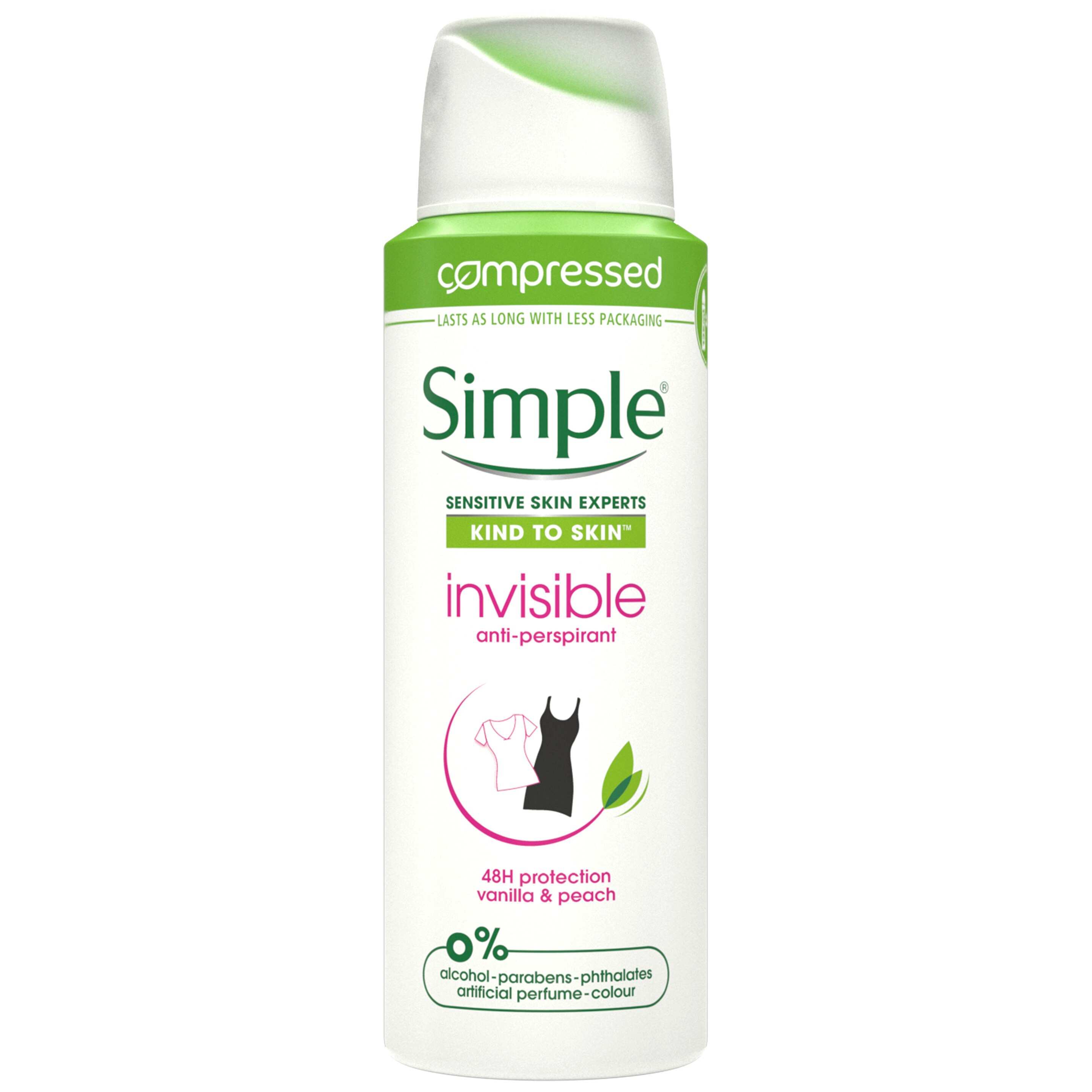 Invisible Anti-Perspirant Deodorant | Simple® Skincare | Simple® Skincare