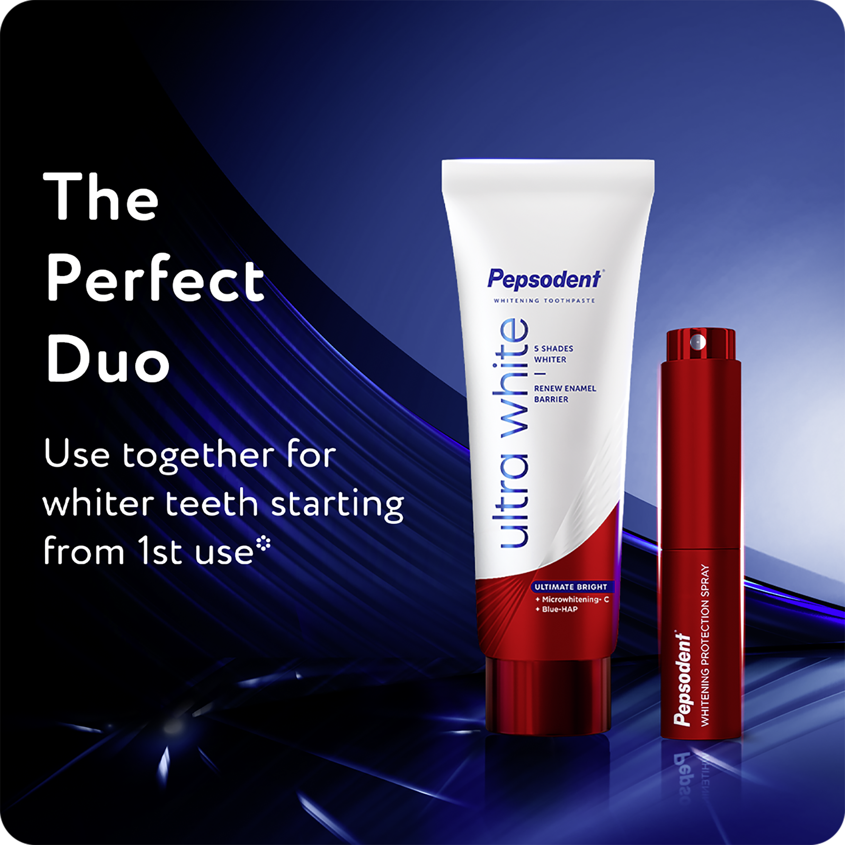 Pepsodent Ultra White untuk Gigi 5 Tingkat Lebih Putih