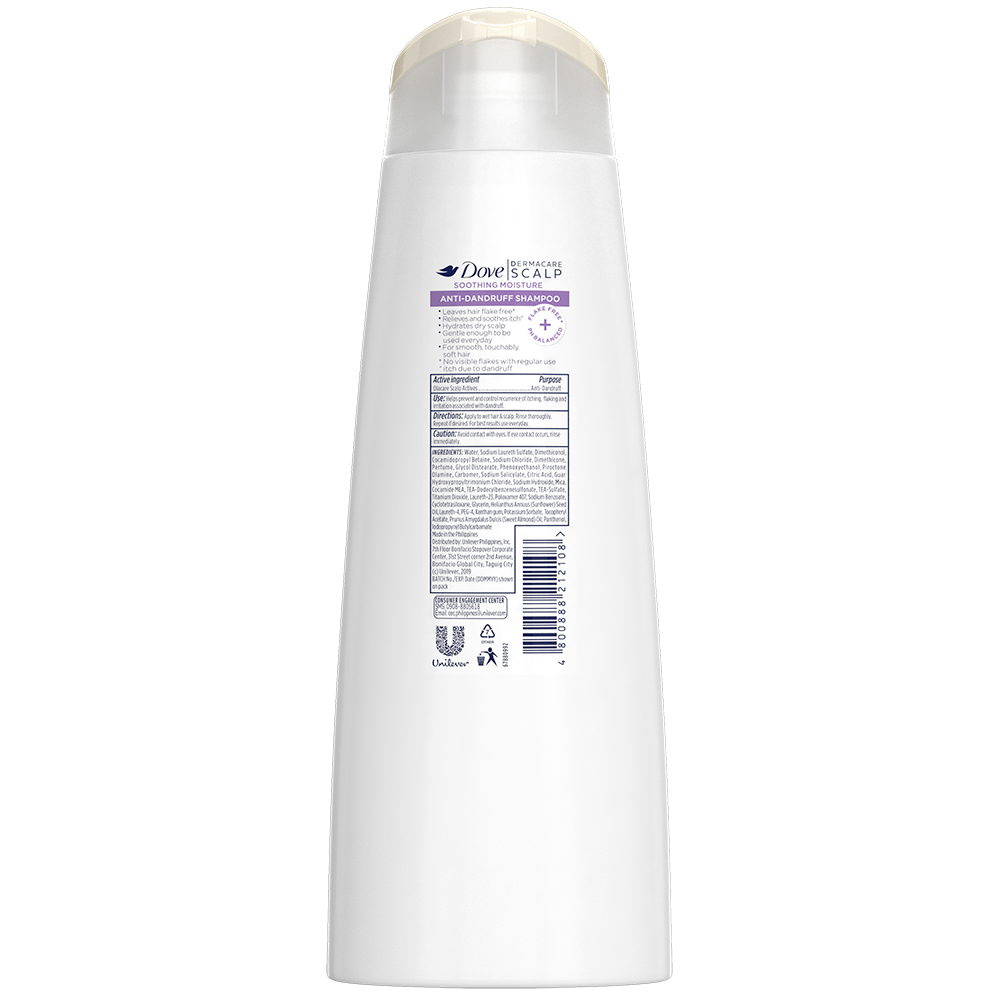 Dermacare Scalp Soothing Moisture Anti Dandruff Shampoo Dove