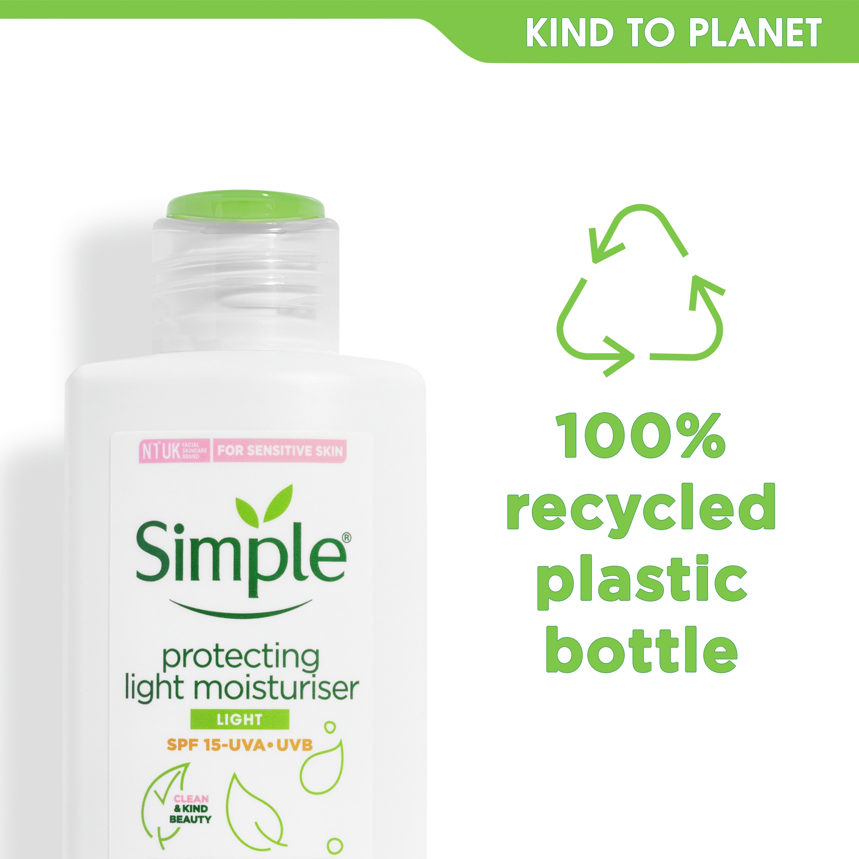 Kind to Skin Protecting Light Moisturiser with SPF 15 | Simple® Skincare