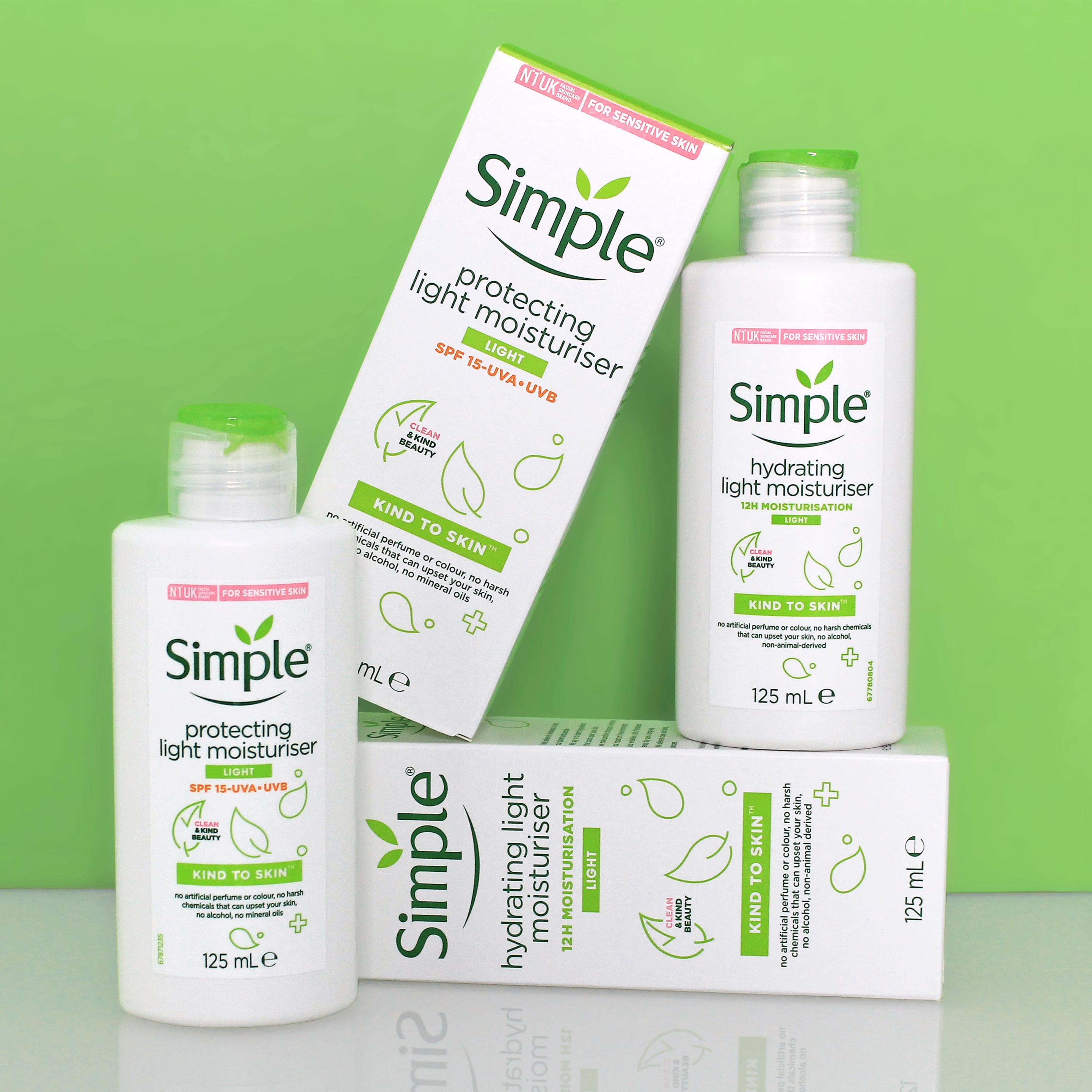 Simple Kind to Skin Range page | Simple® Skincare