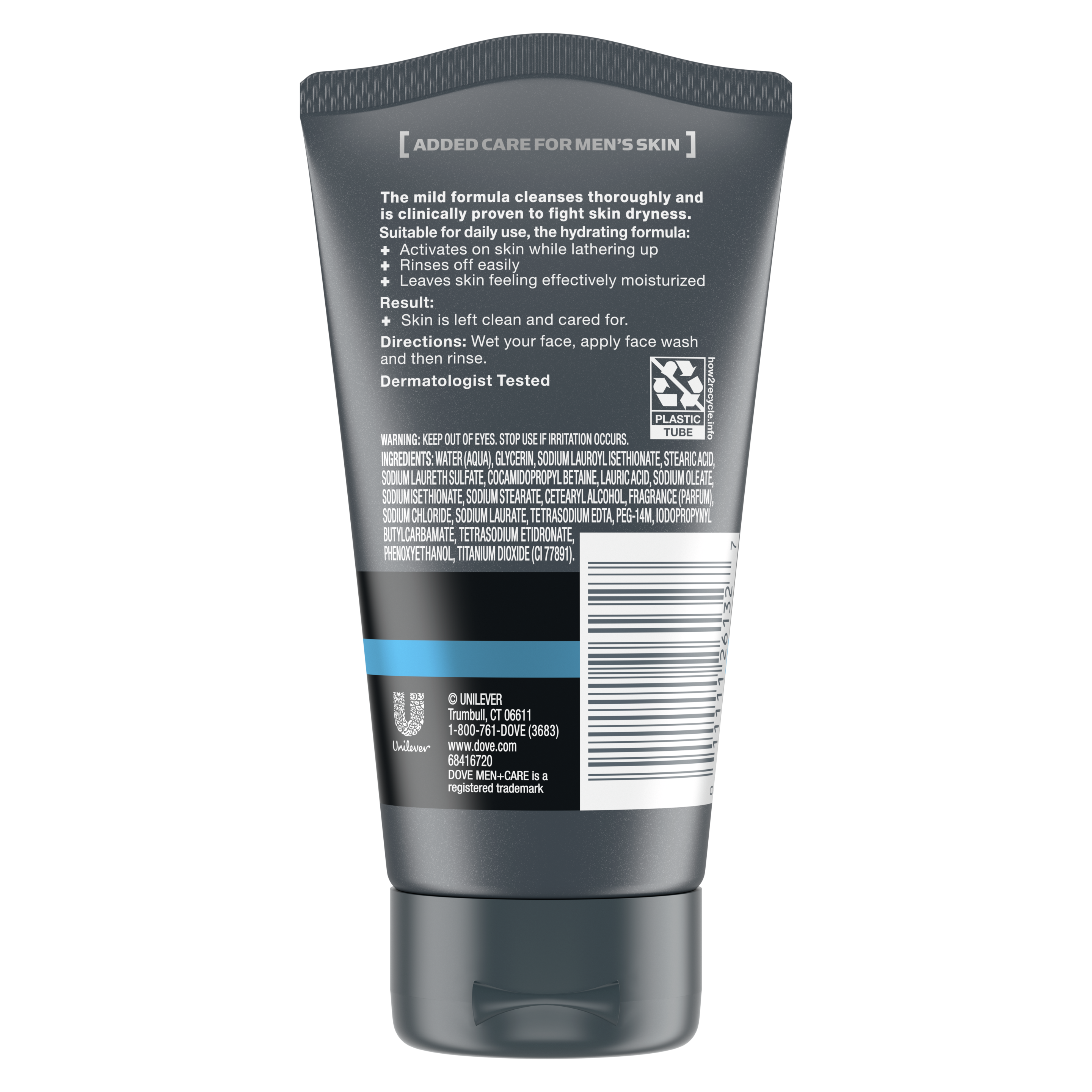 Men Care Hydrate Face Wash Dove