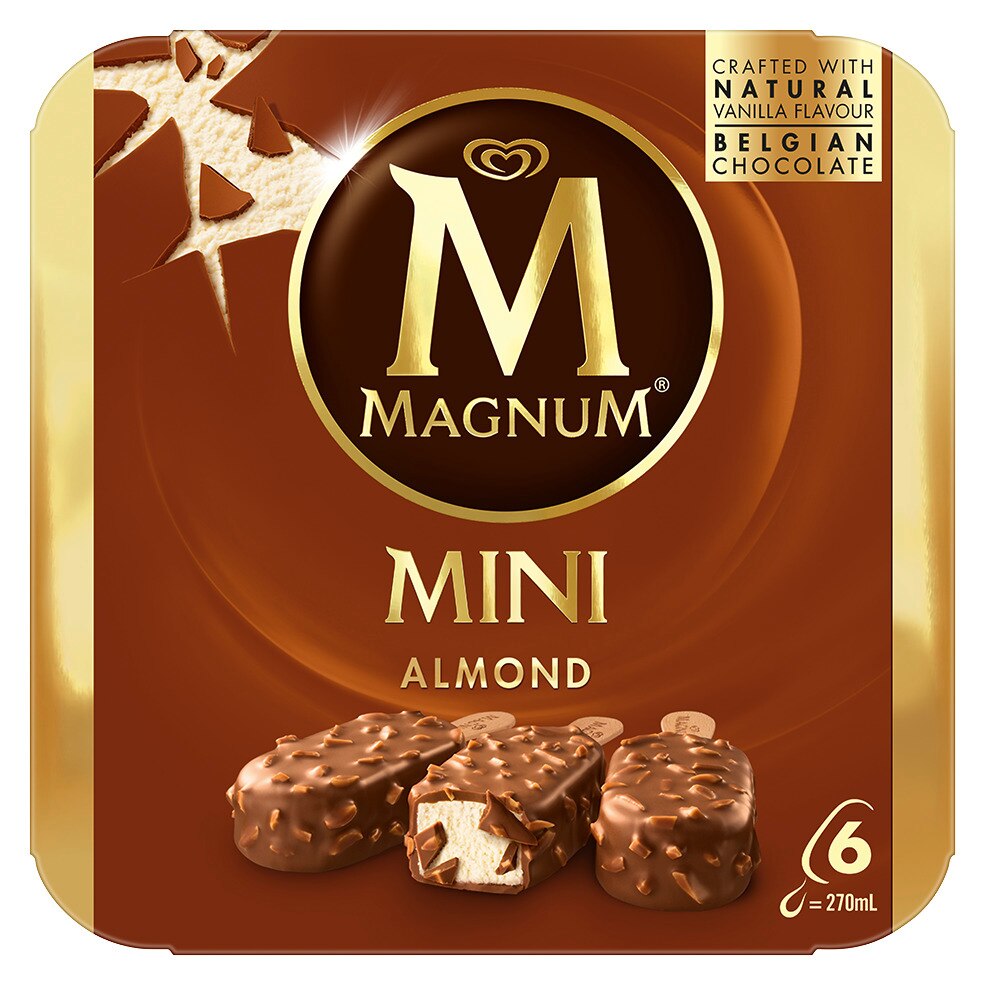 WALL'S ICE CREAM MAGNUM MINI ALMOND | Wall's Indonesia