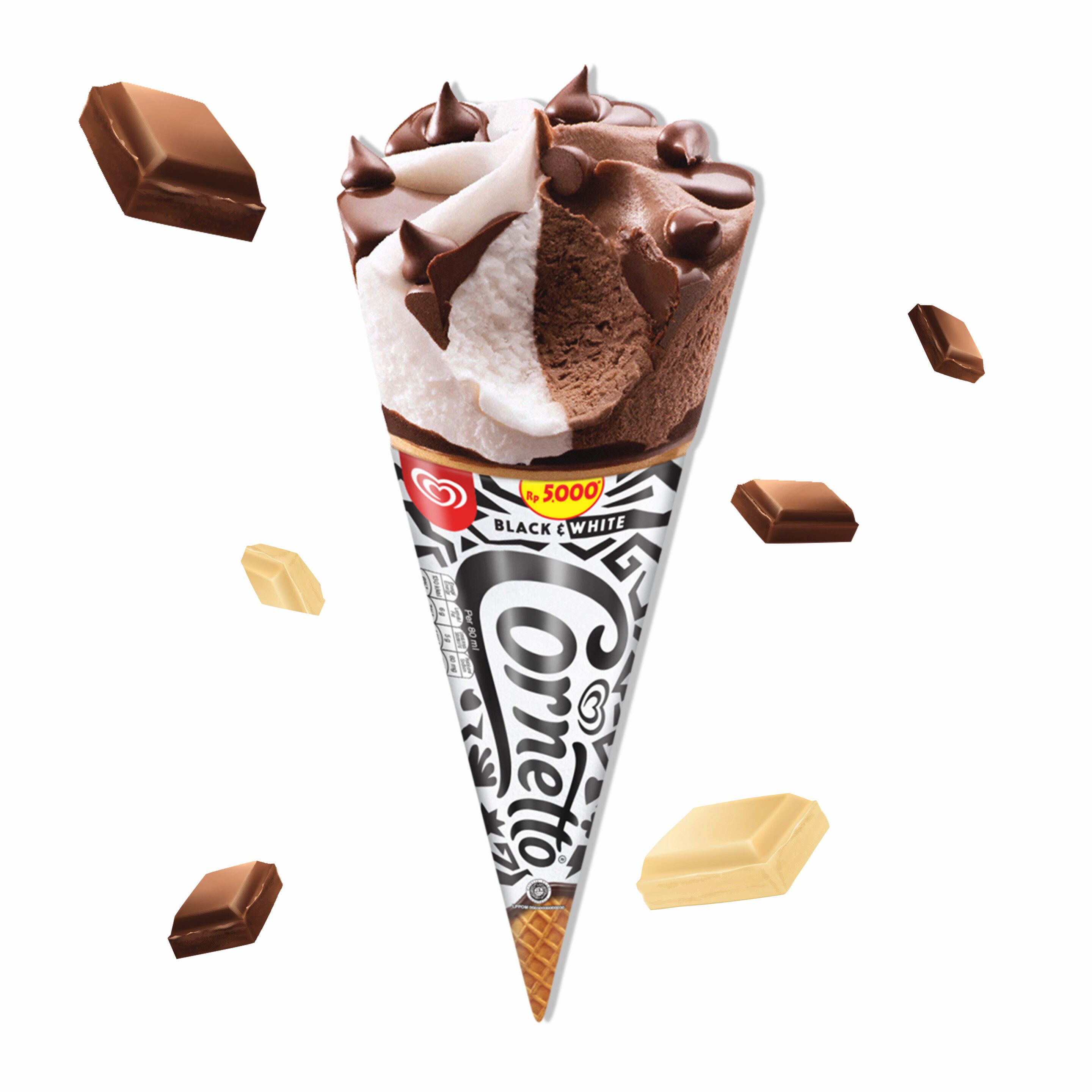 CORNETTO BLACK & WHITE | Wall's Indonesia