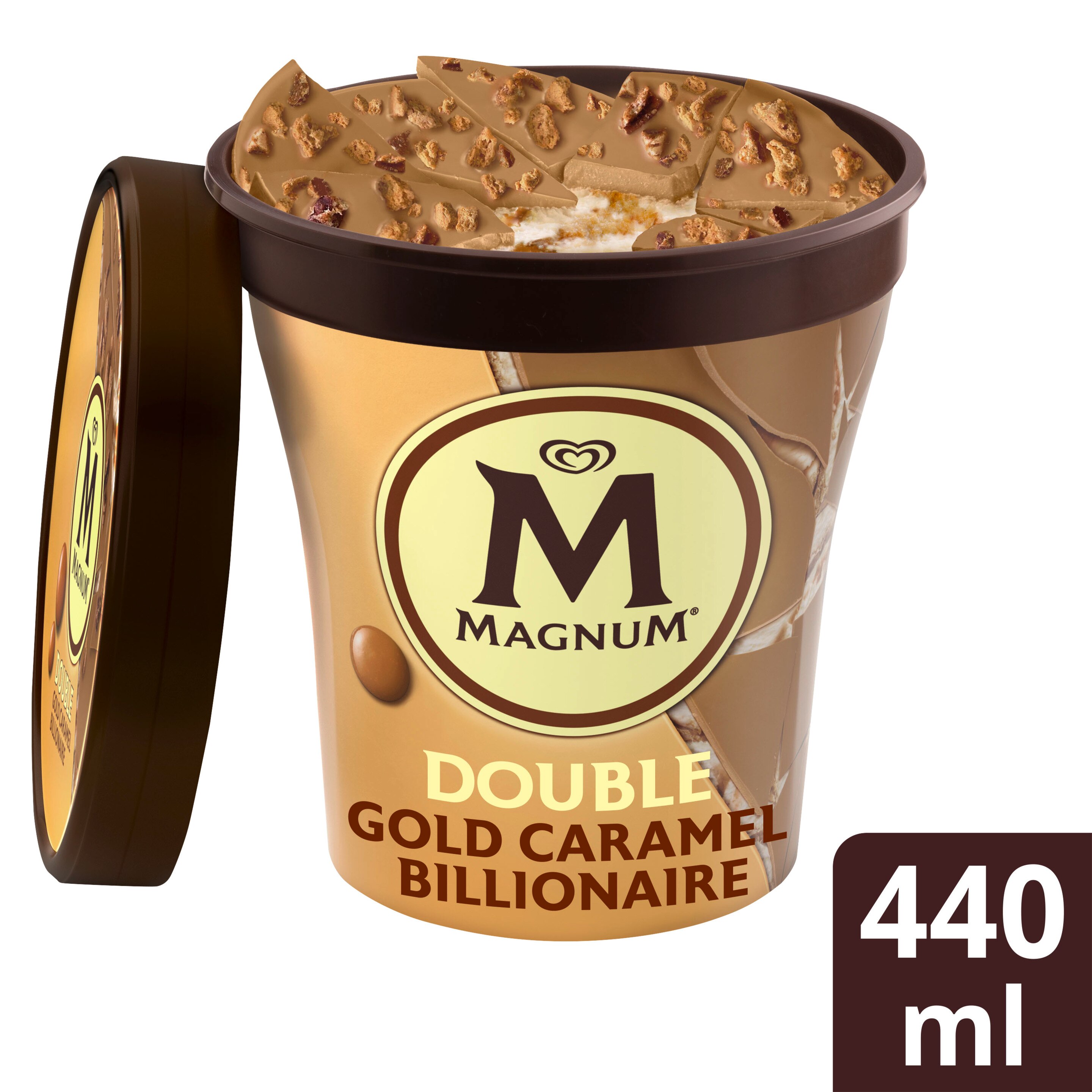 Magnum IJs Double Gold Caramel Billionaire 4x85ml Magnum NL