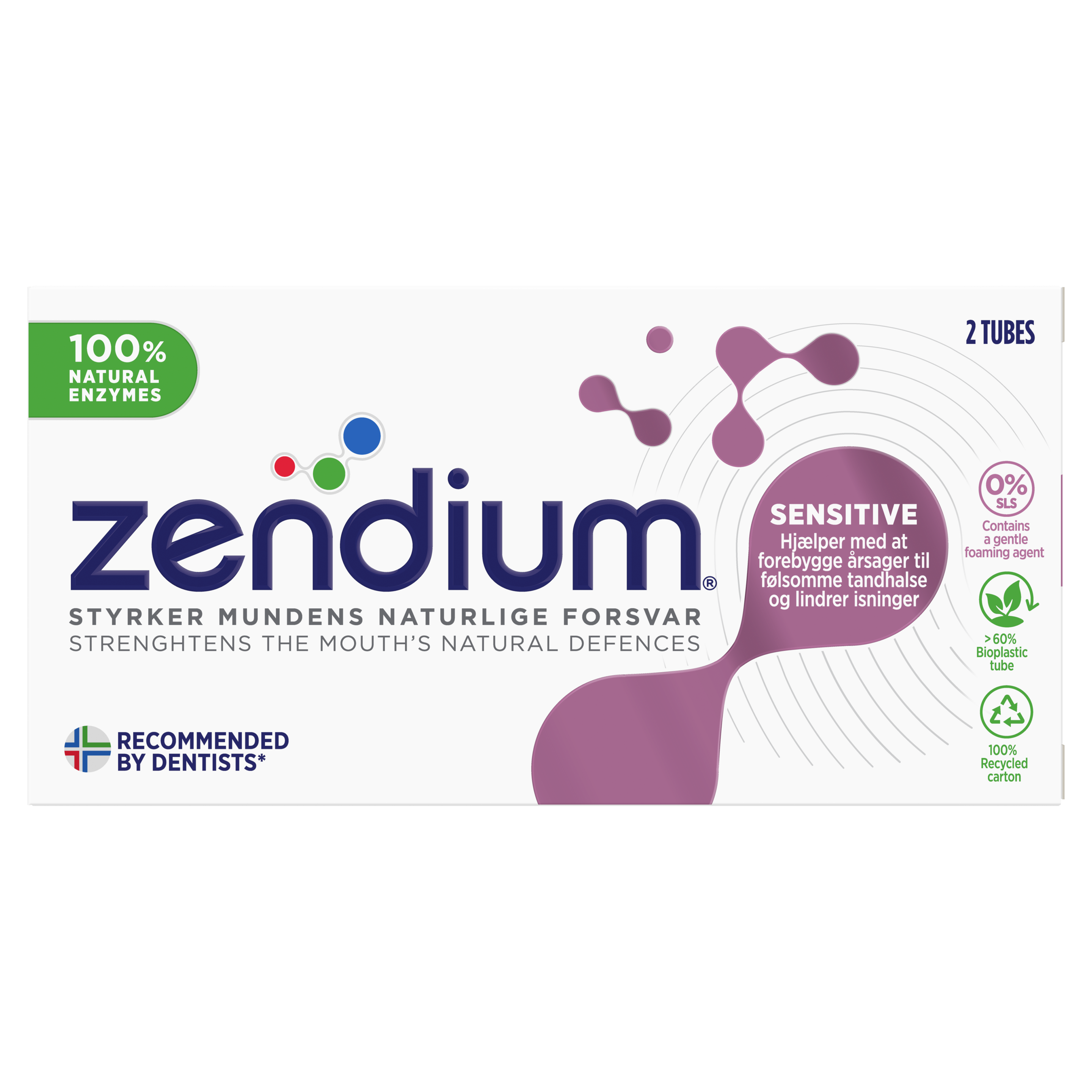 Sensitive Tandpasta 75ml | Unilever Zendium