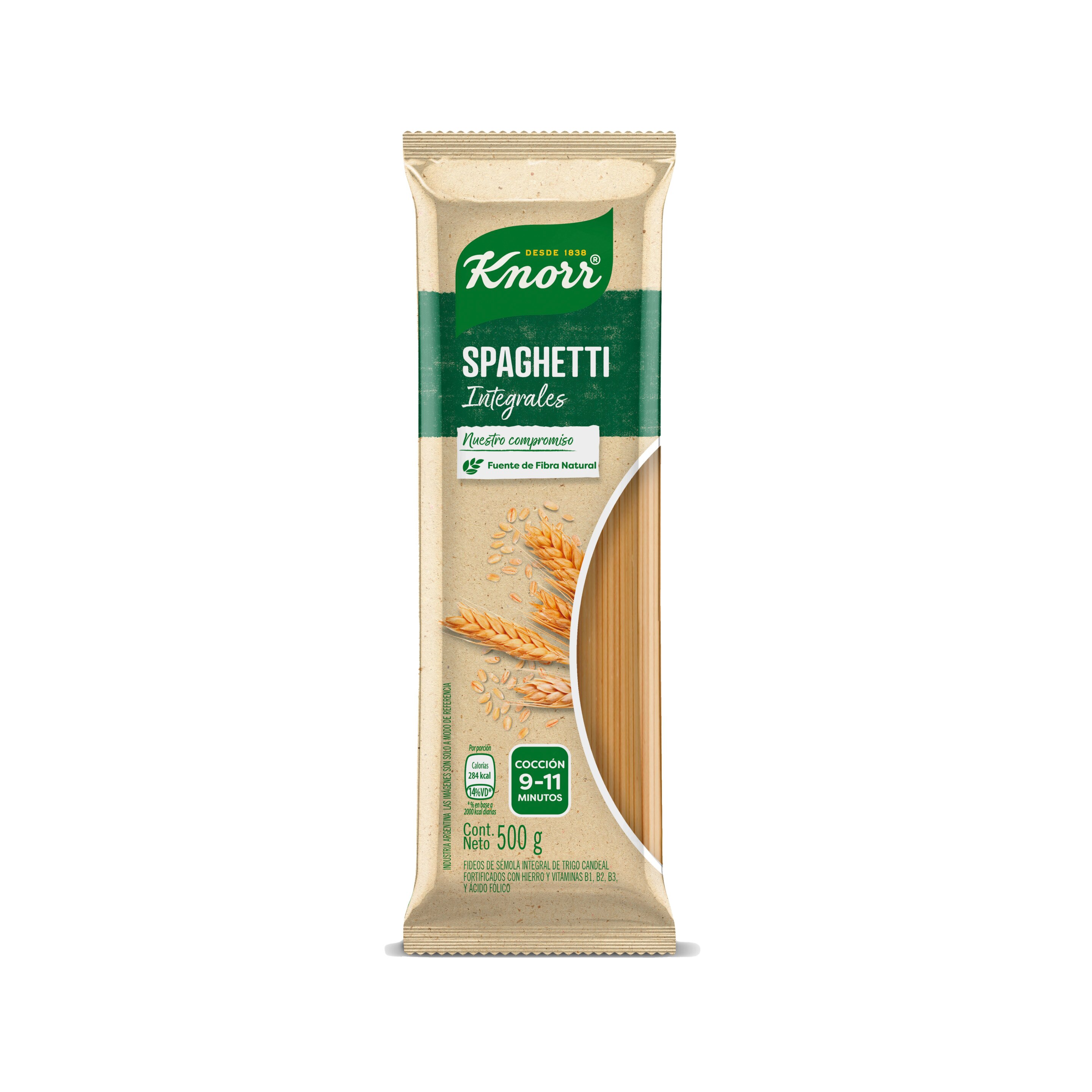 Pastas Spaghetti Integrales