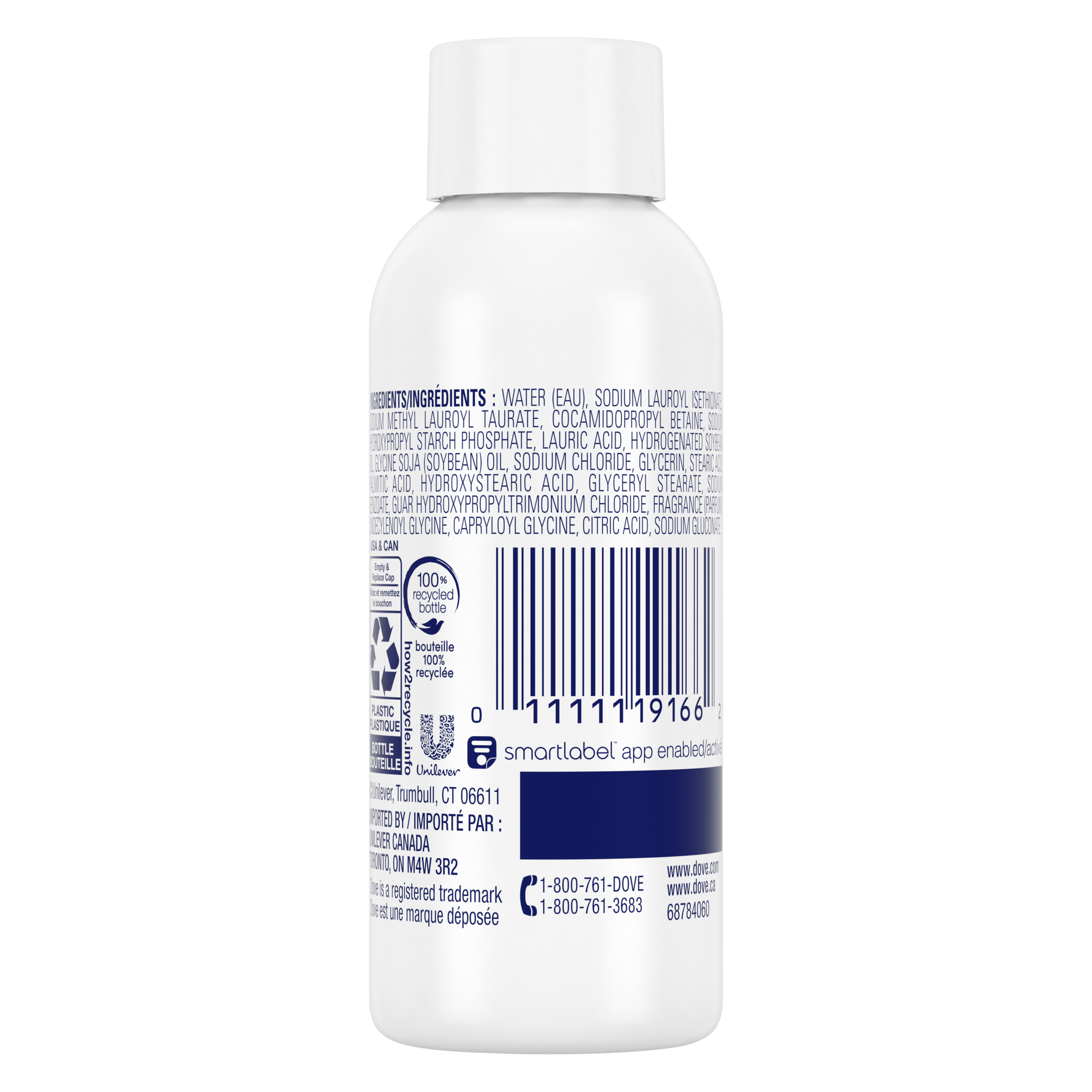 Nettoyant pour le corps Peau sensible inodore | Dove