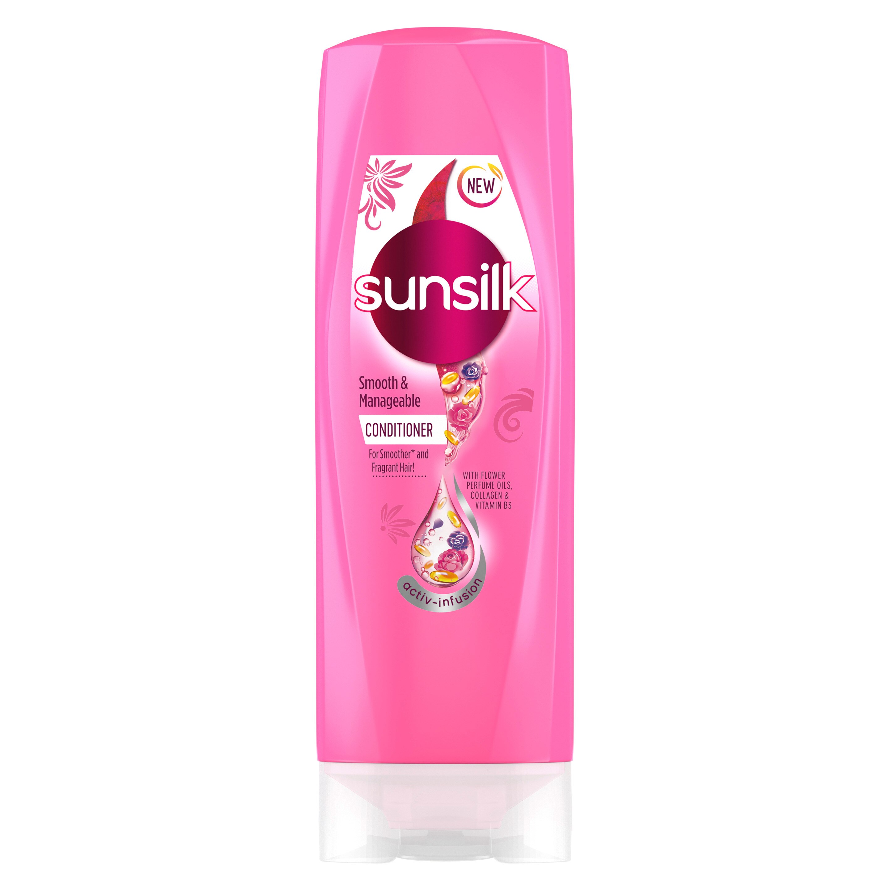 NEW Sunsilk Pink Smooth & Manageable 170ML | Sunsilk Philippines