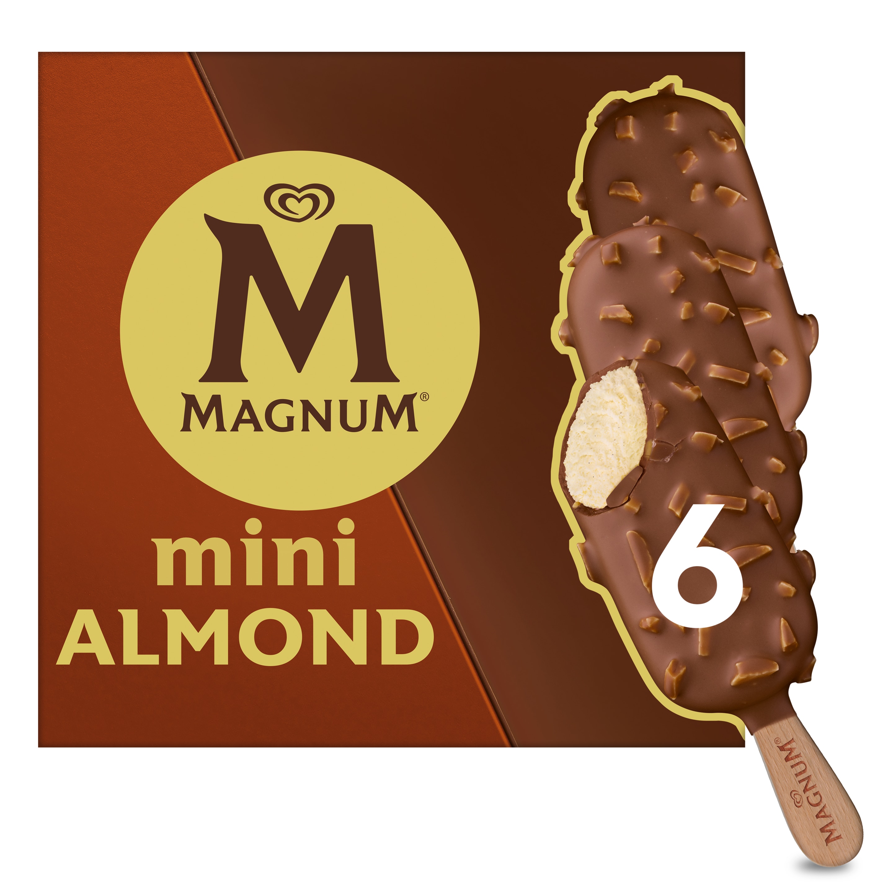 Magnum Mini Almond 6x45ml | Magnum Malaysia