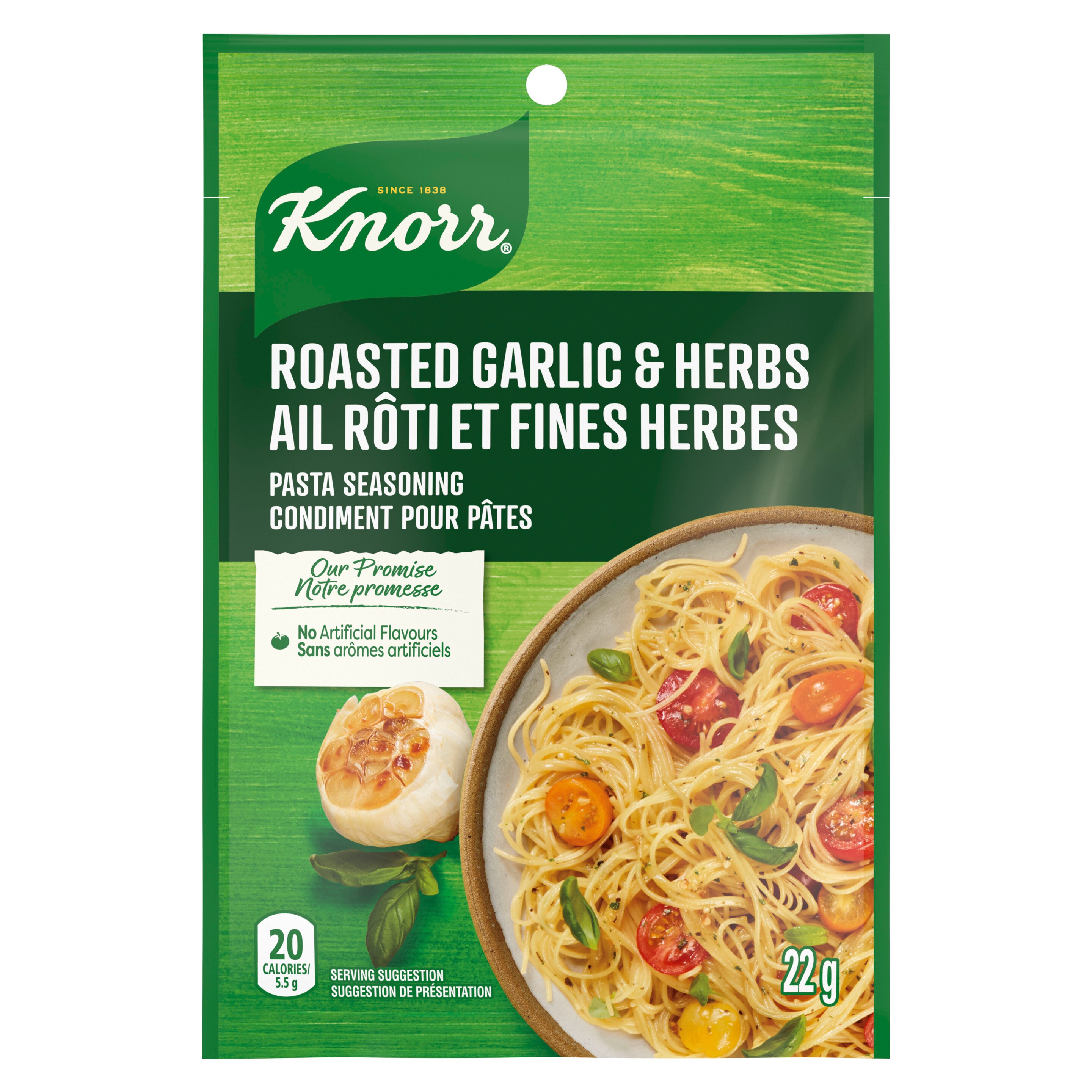 Knorr® Roasted Garlic and Herbs Pasta Seasoning | Knorr CA