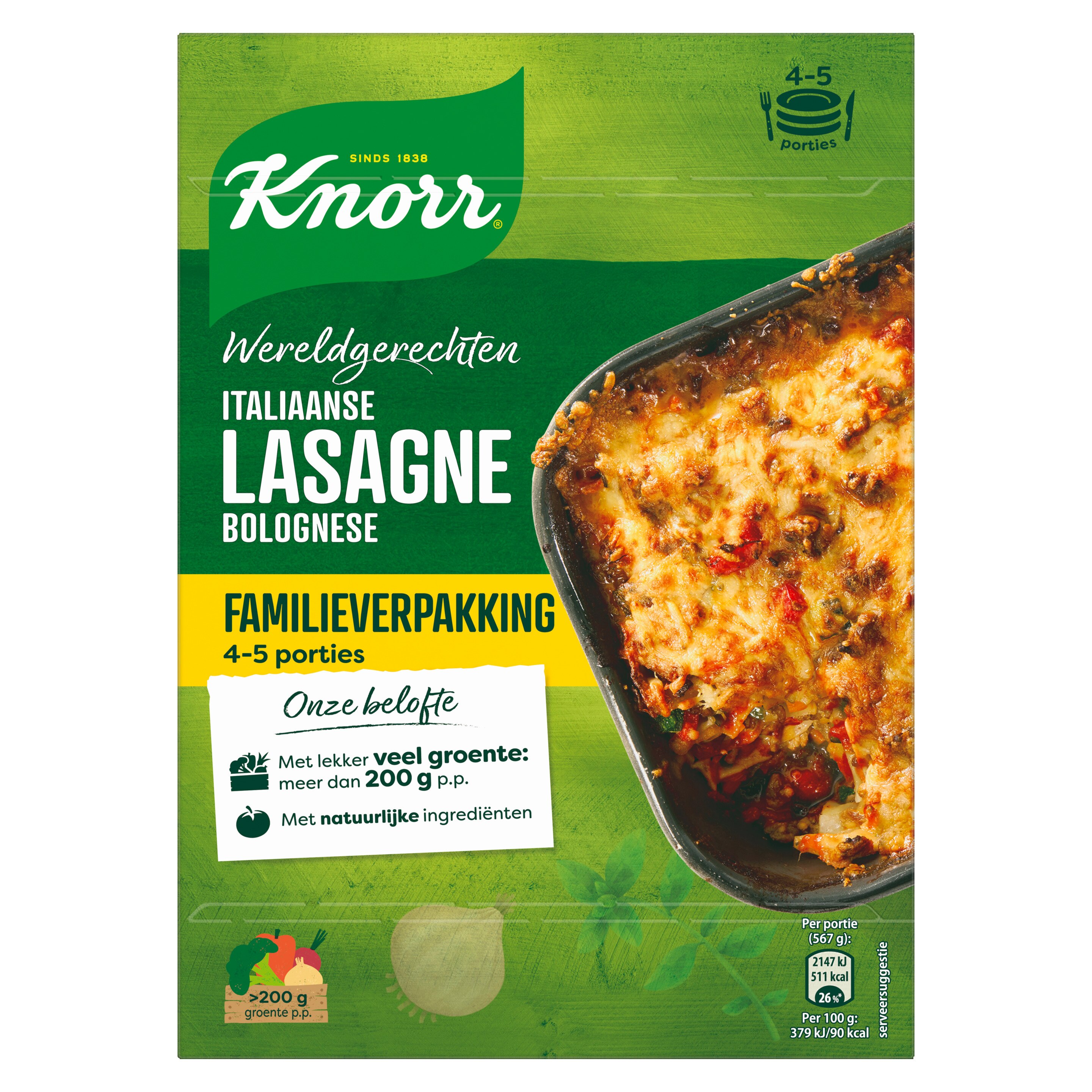Italiaanse Lasagne Family pack | Knorr