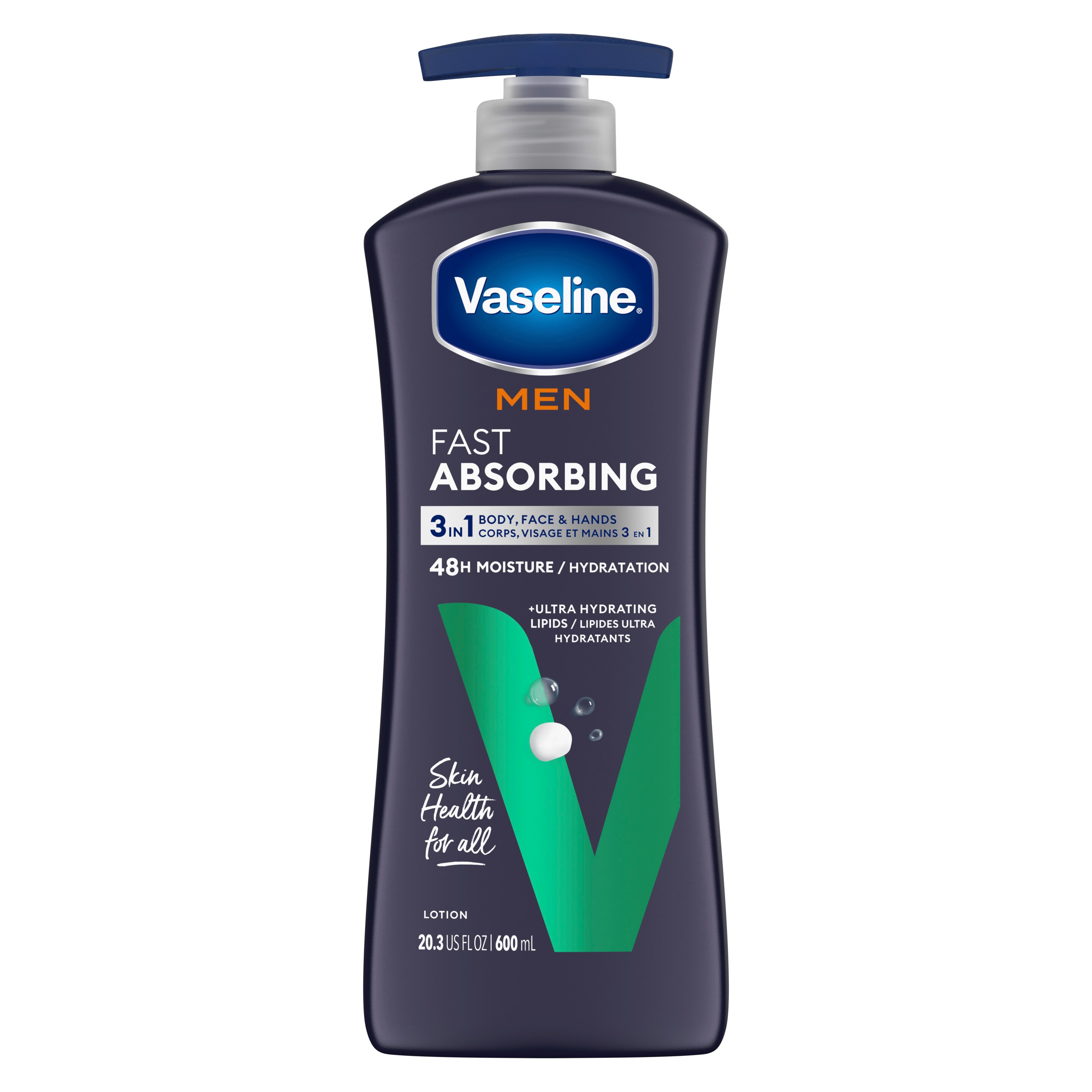 Vaseline® Men Fast Absorbing Lotion | Vaseline®