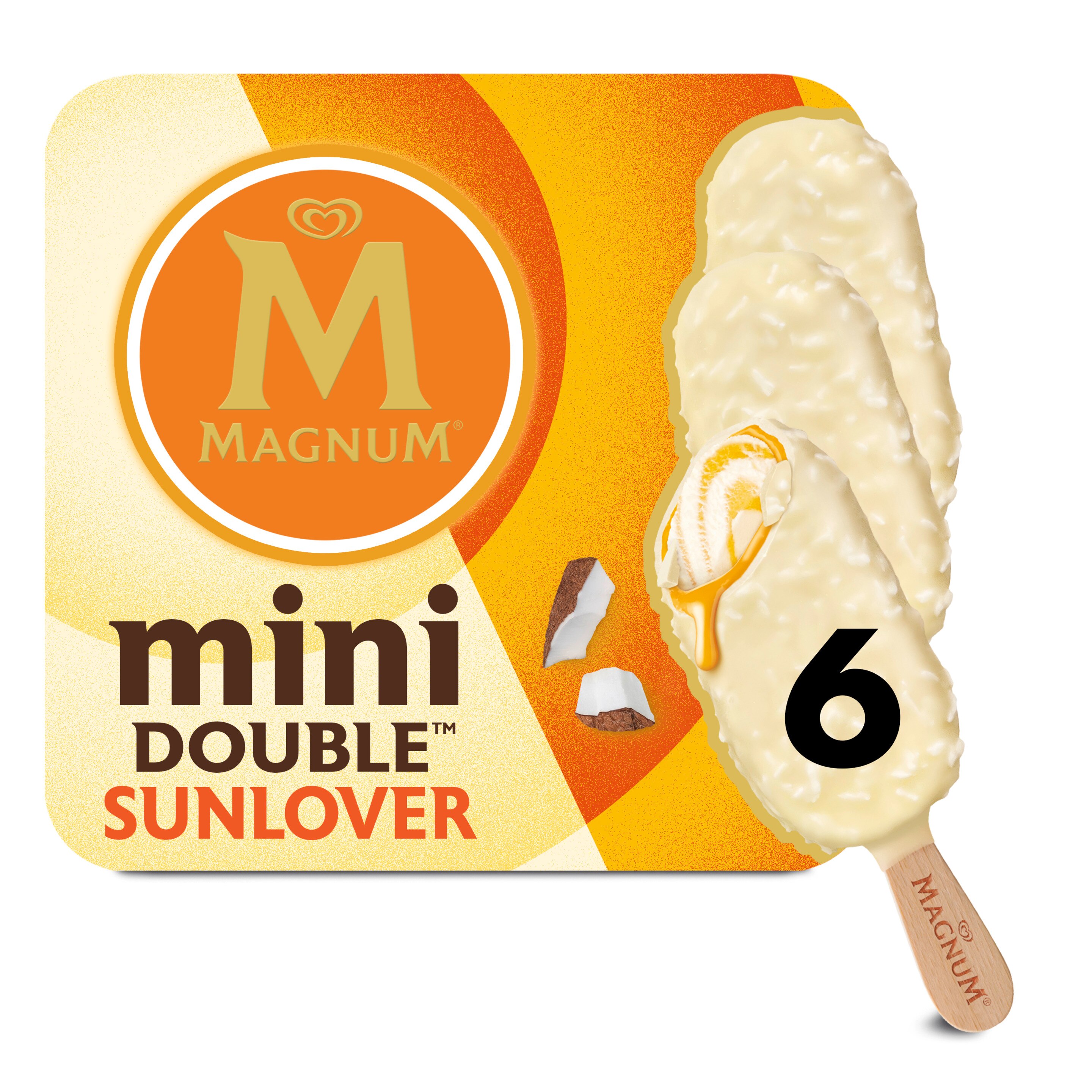 Magnum Mini IJs Double Sunlover 6x55ml | Magnum NL